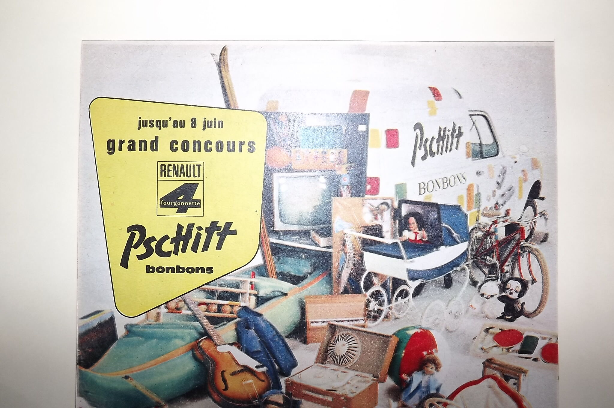 Affiche pub pschitt 1964 | Selency