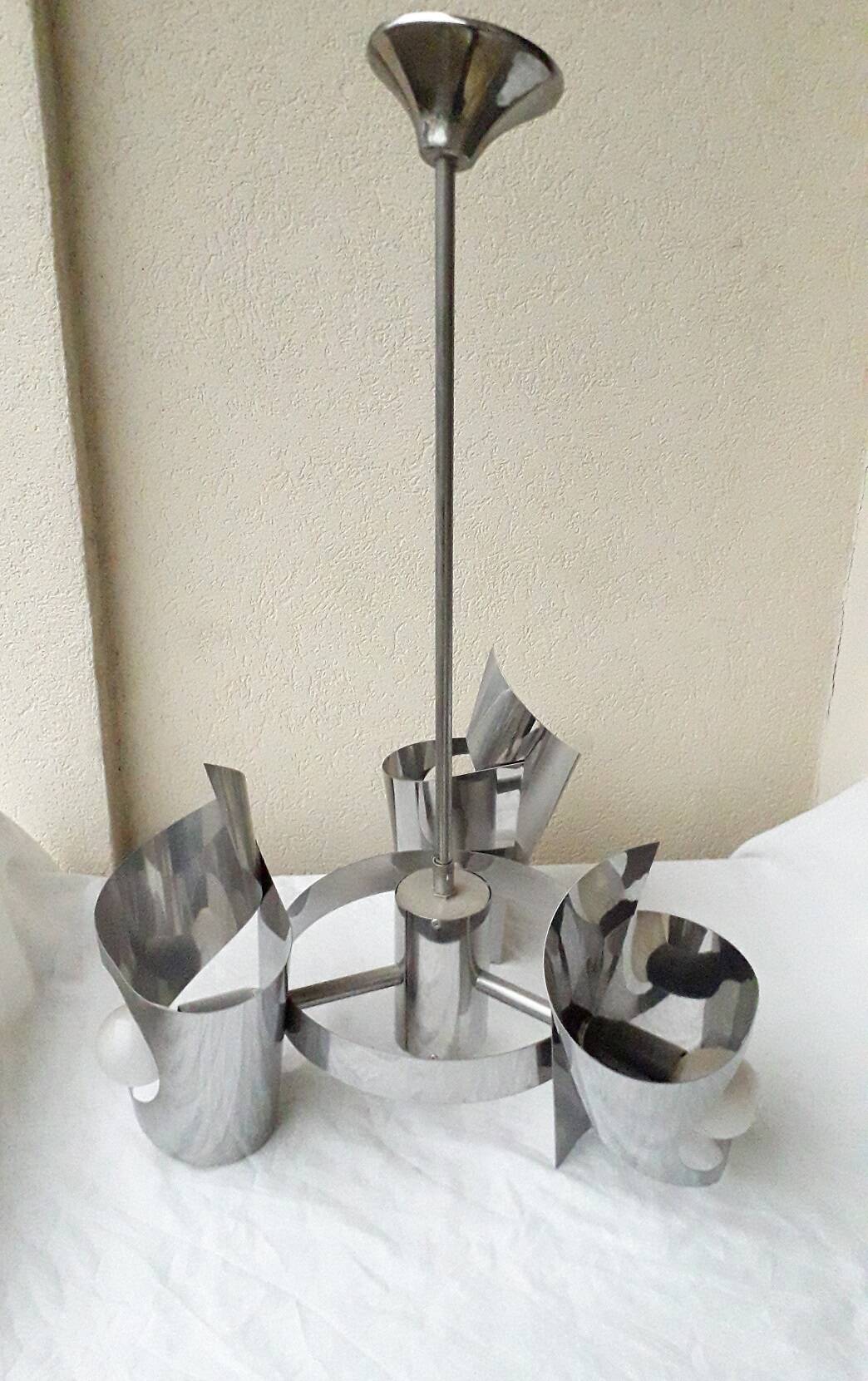 Lustre métal chromé | Selency