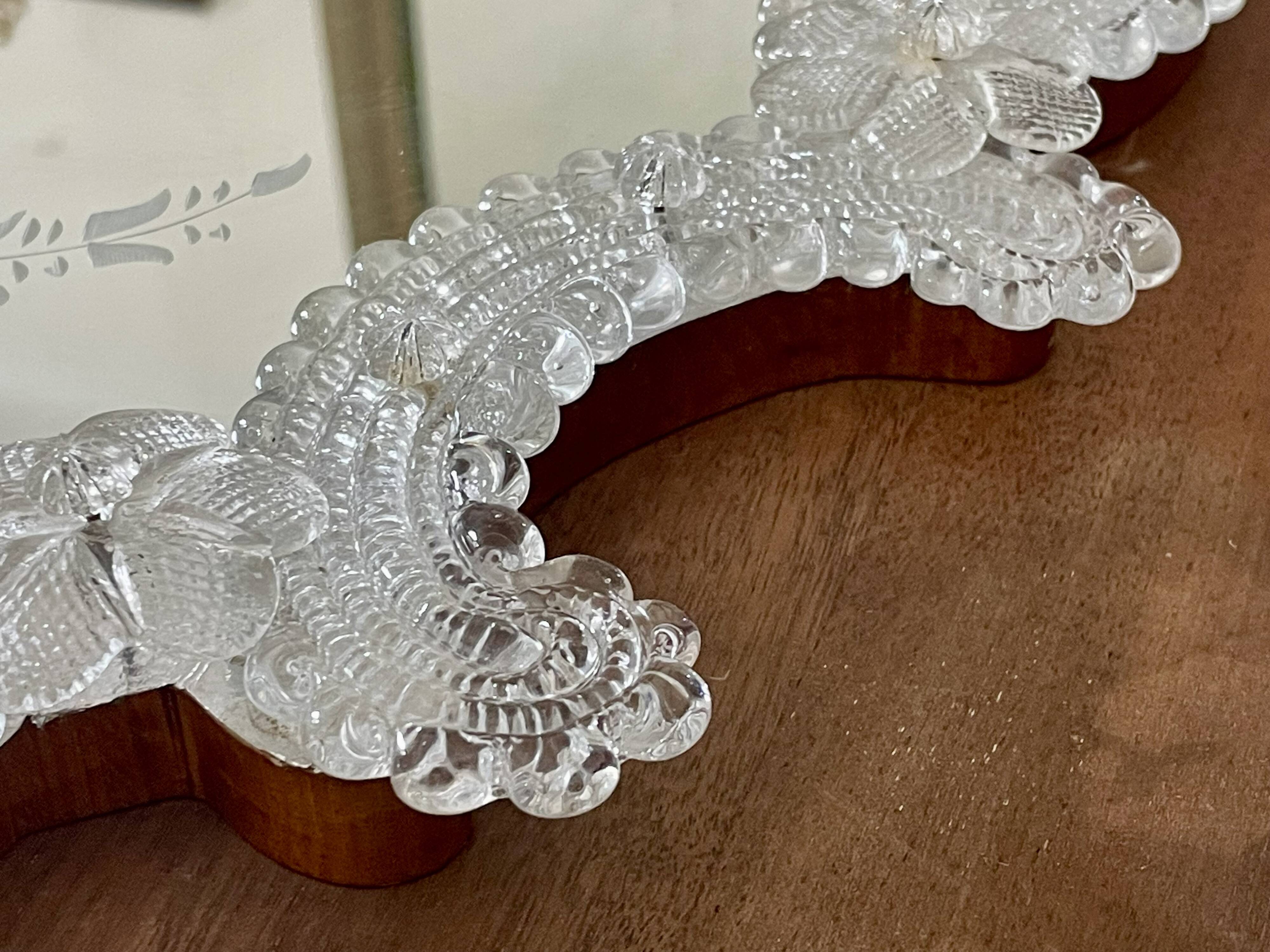 Miroir mural de Murano circa 1950 | Selency