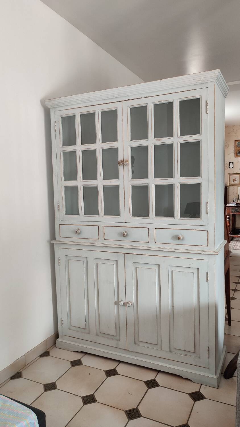 Buffet vitrine 2 corps | Selency