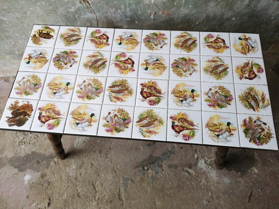 Table basse carrelage céramique | Selency