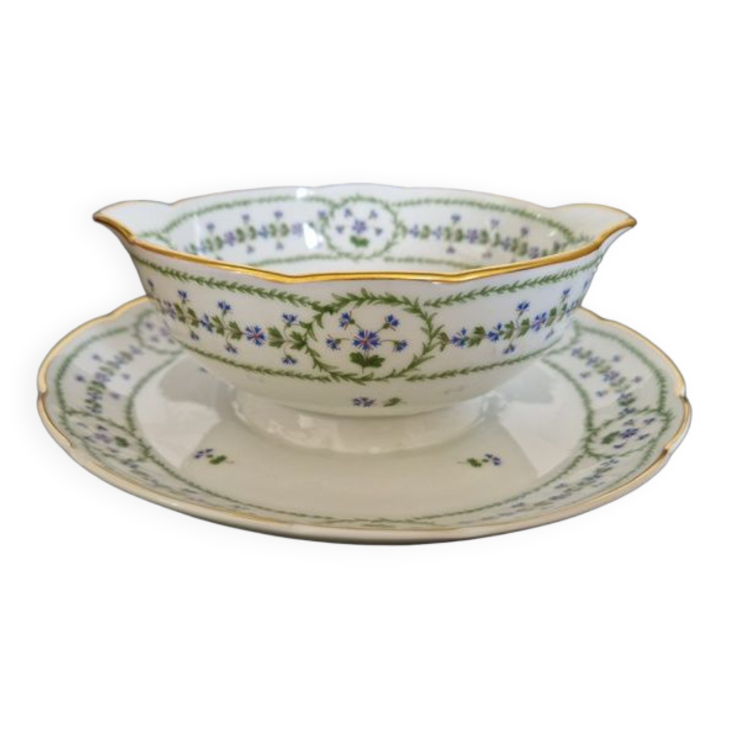L. Bernardaud et Cie - Saucière et sa soucoupe solidaire - En ...