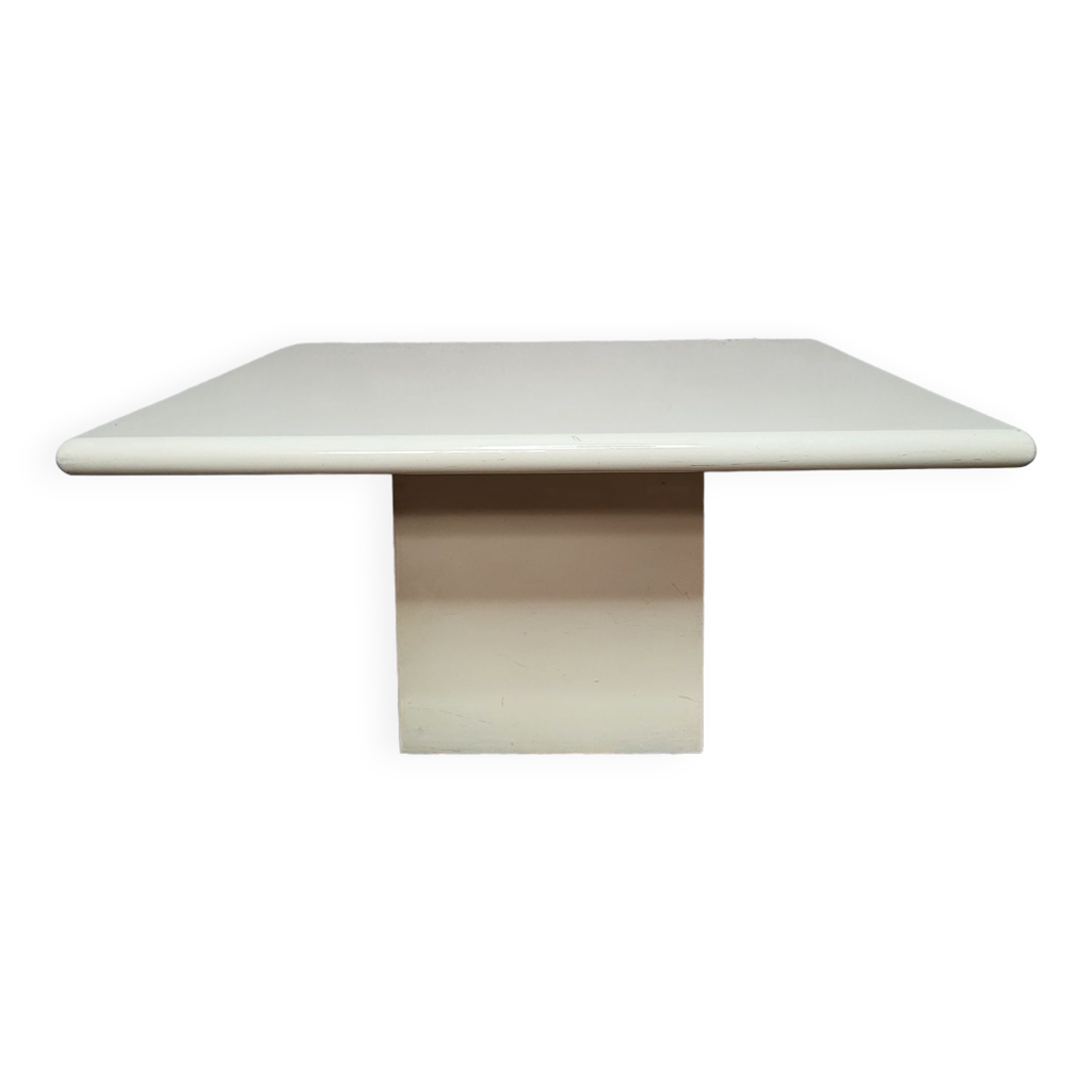 Table basse en bois laqué | Selency