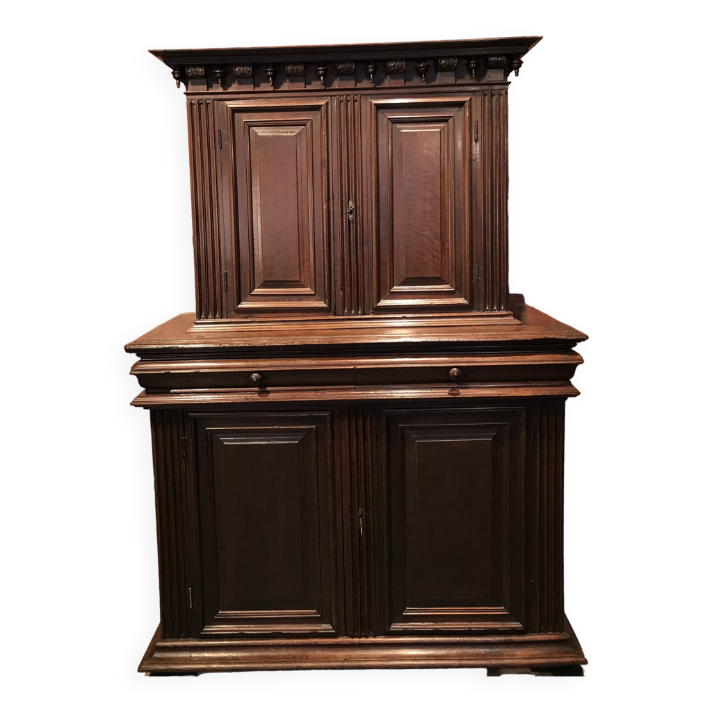 Buffet 4 portes avec éléments XVIIIème et éléments plus récents | Selency