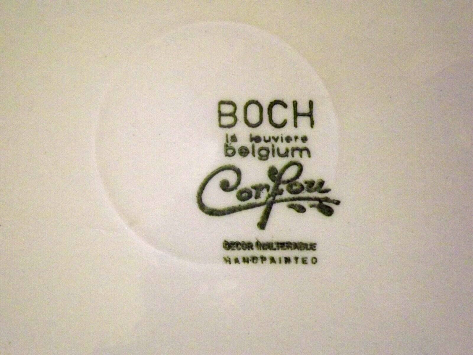 Vintage Boch La Louvière Corfu Collection Set of 6 Side Plates | Selency