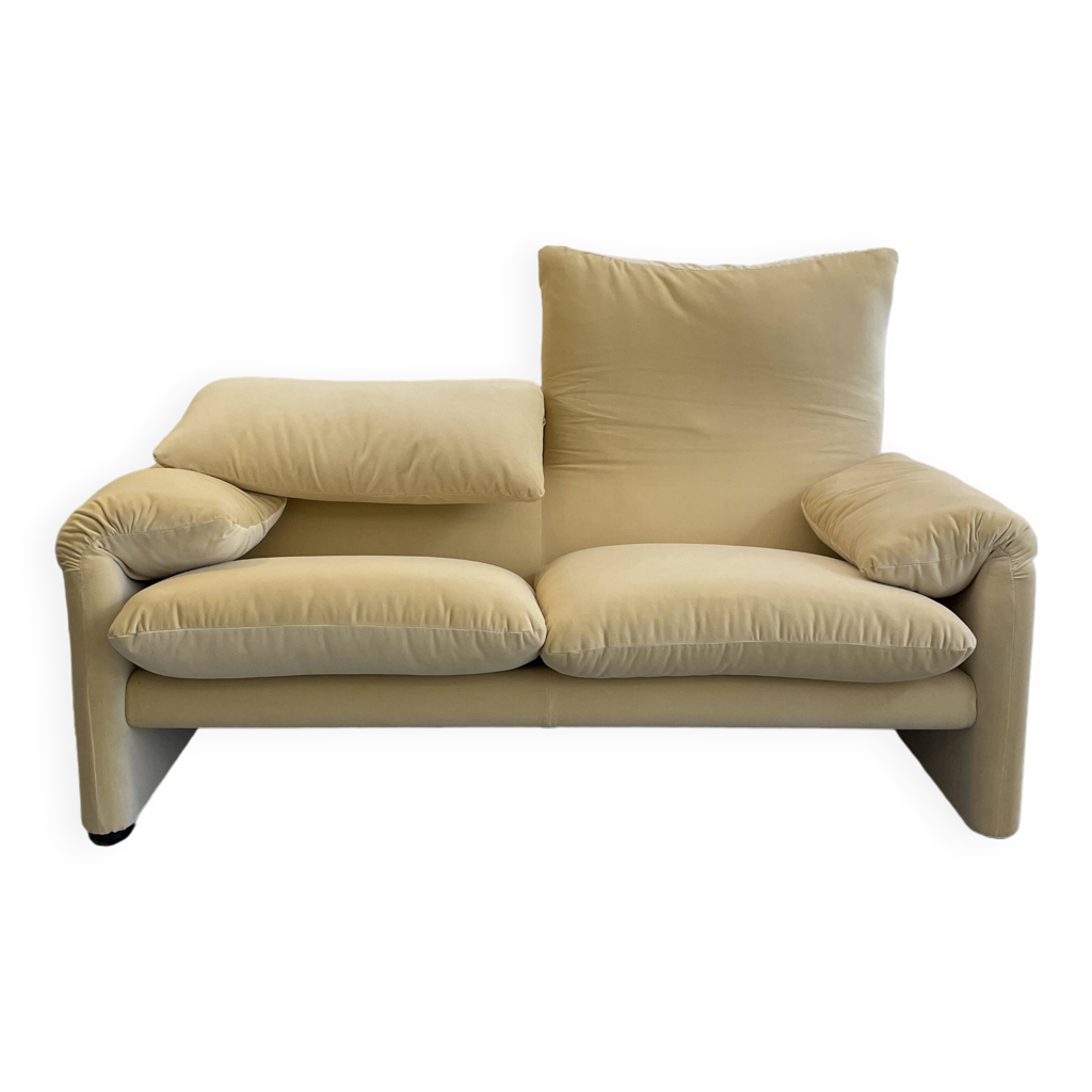 Canapé 2 places Maralunga par Vico Magistretti pour Cassina | Selency