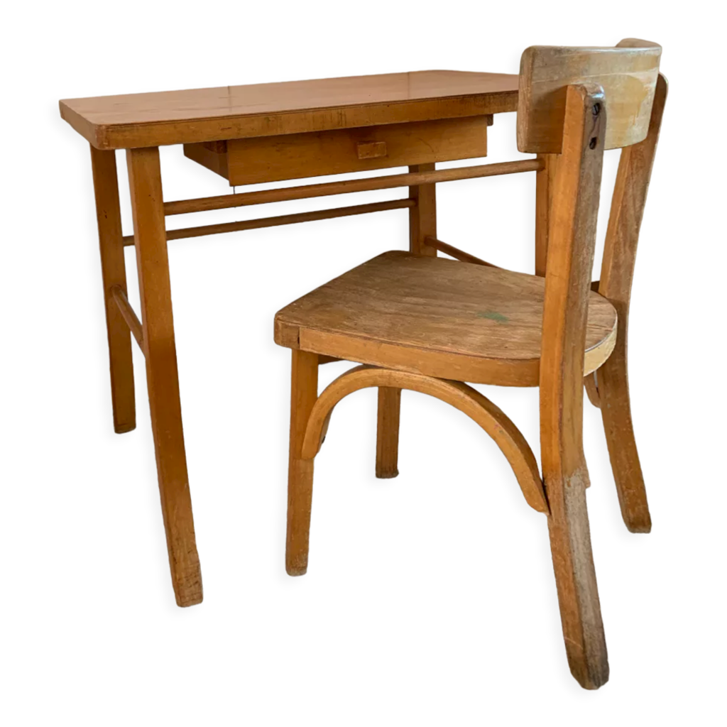 Ensemble bureau chaise Baumann enfant | Selency