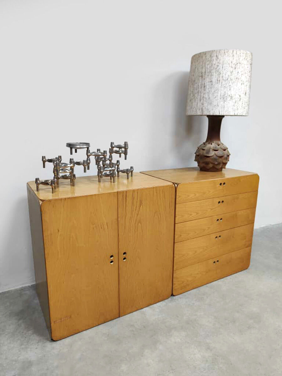 Commode, armoire modulable vintage 'Samara' Derk Jan de Vries | Selency