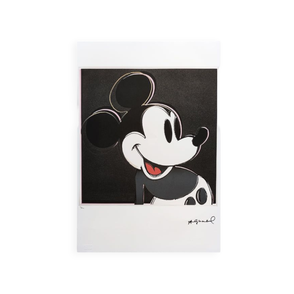 Andy Warhol « Mickey Mouse » Lithographie en édition limitée par Leo Castelli | Selency