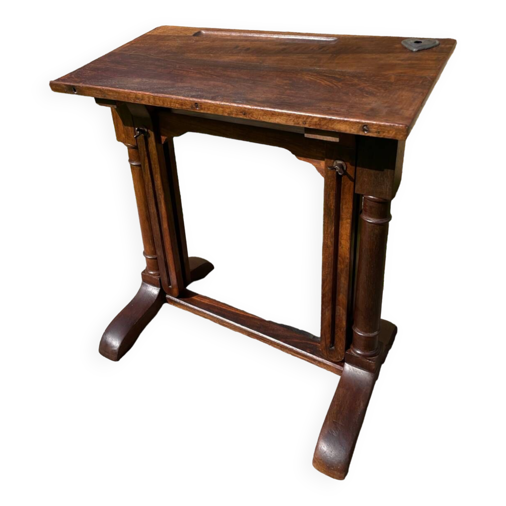 Petite table à dessin avec encrier cœur ️ | Selency