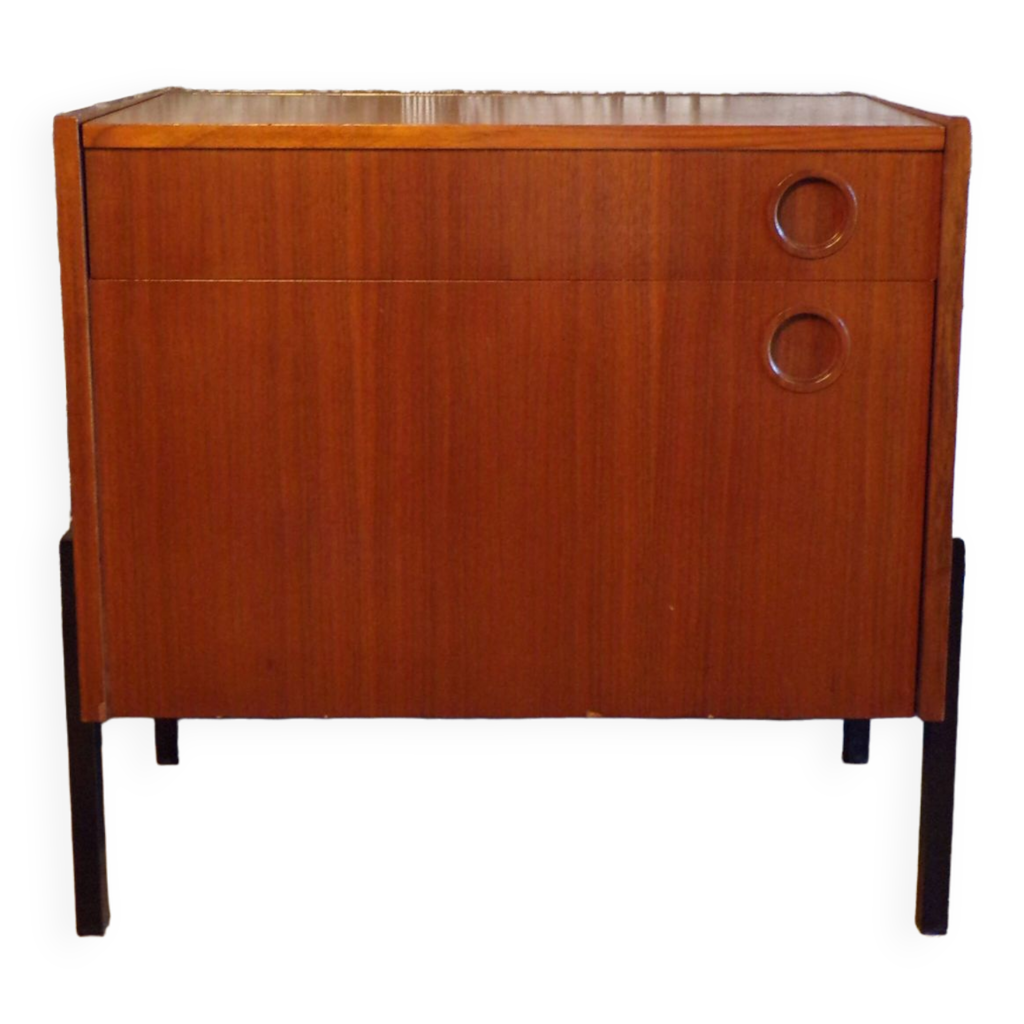 Meuble bar scandinave en teck | Selency