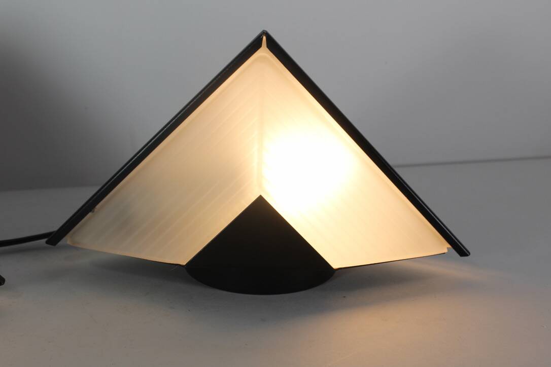 Paire de lampea Pyramide, Allemagne 1980 | Selency