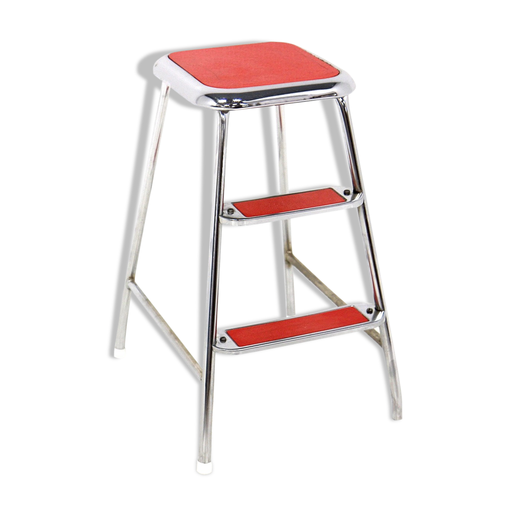 Escabeau en métal, AWAB, Suède, 1960 | Selency