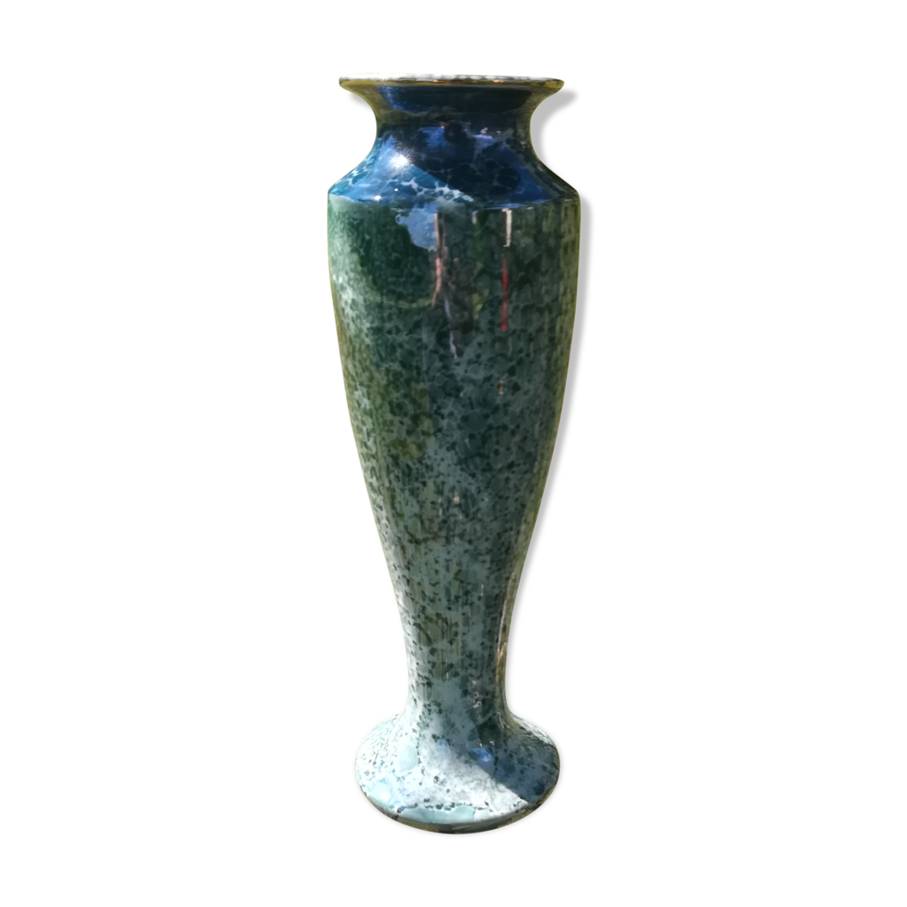 Vase bleu vert | Selency