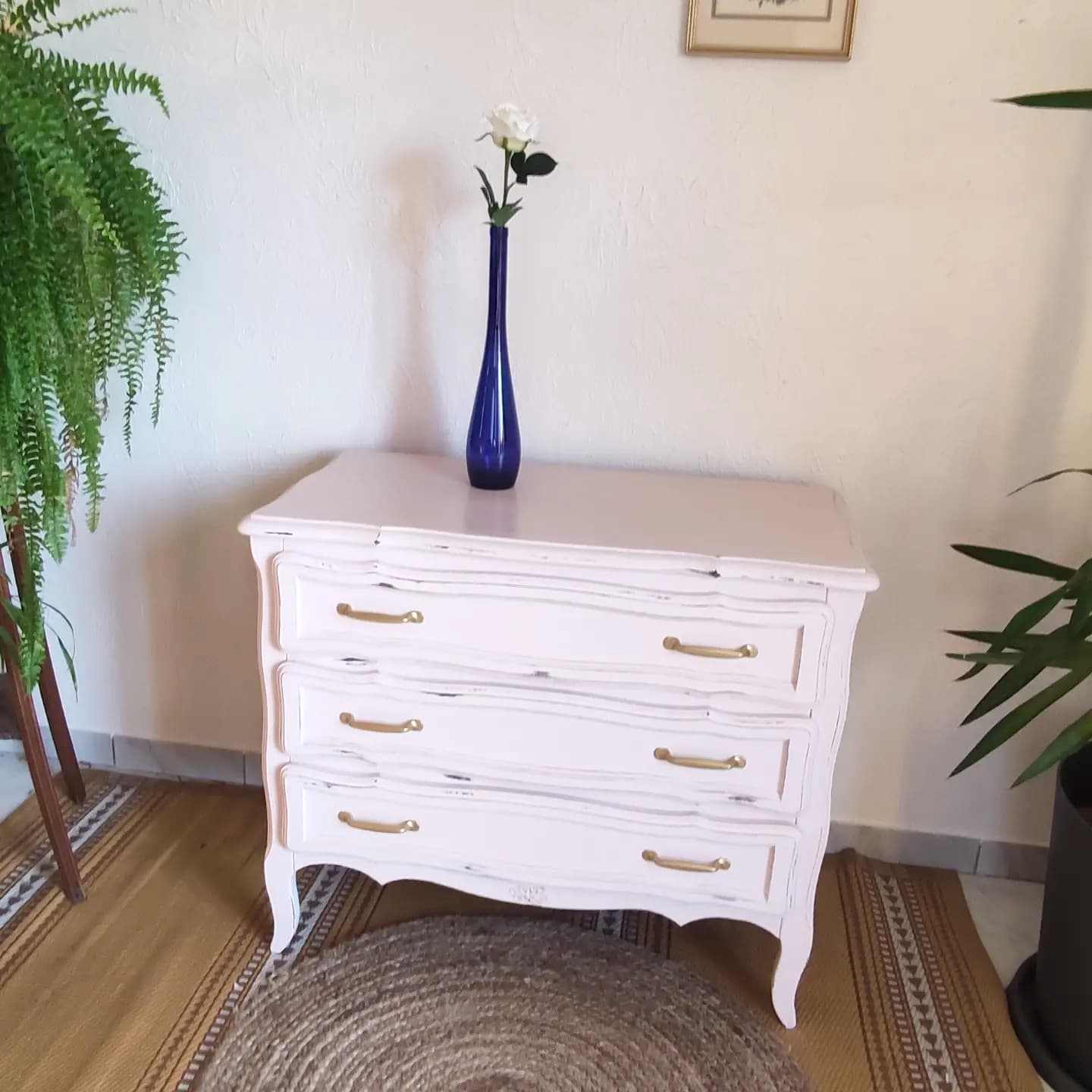 Commode rose poudré | Selency