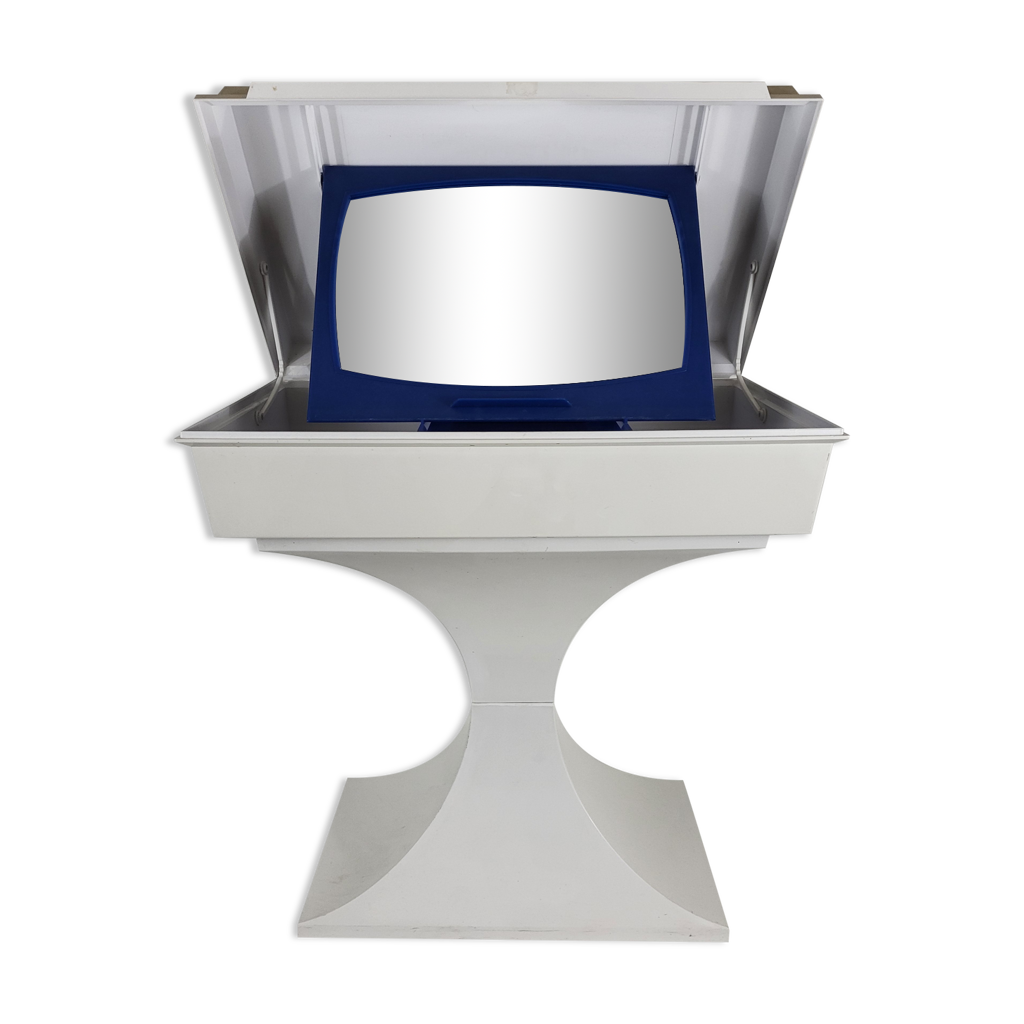 Coiffeuse plastique Prisunic Flair vintage années 70 | Selency