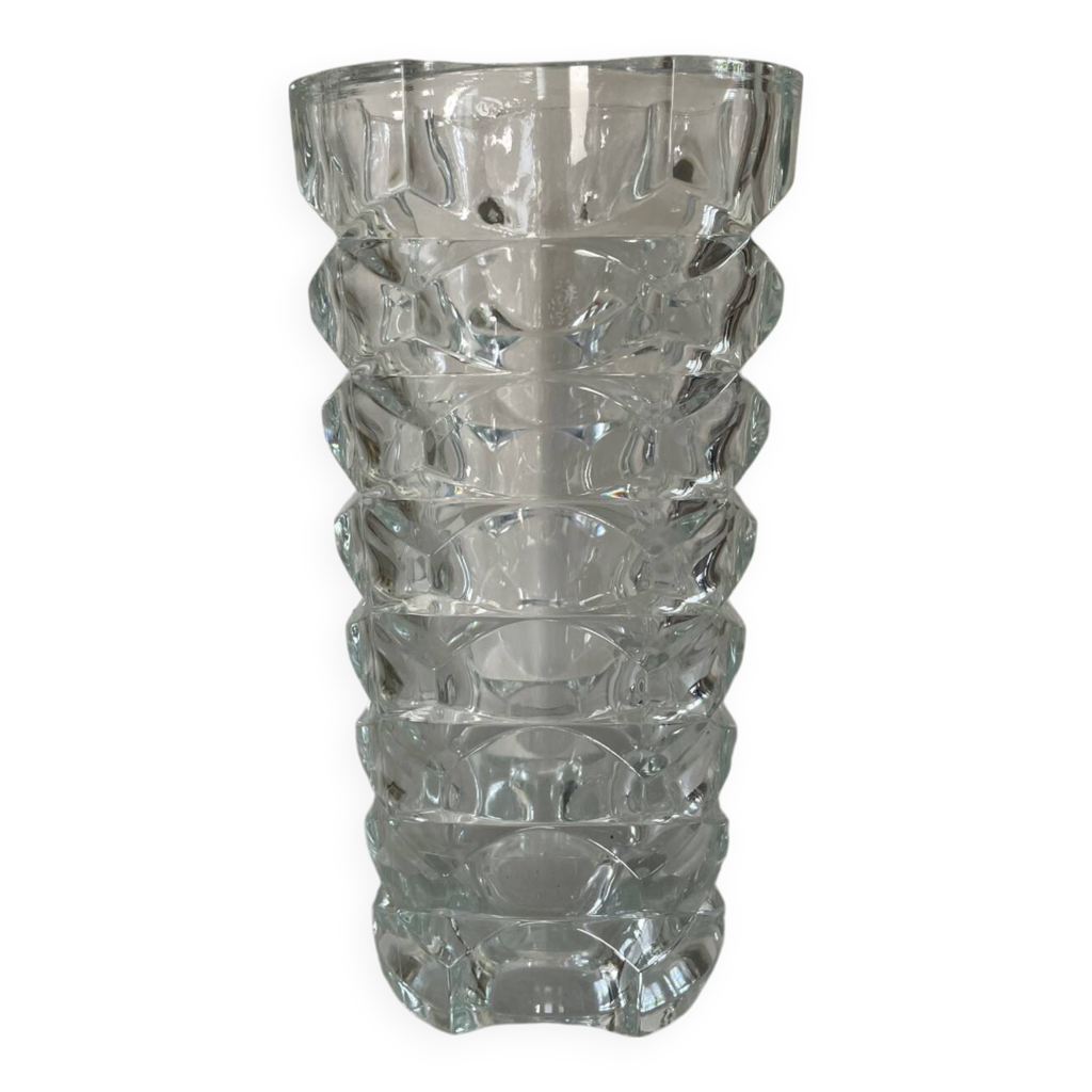 Grand vase Luminarc en verre Windsor | Selency