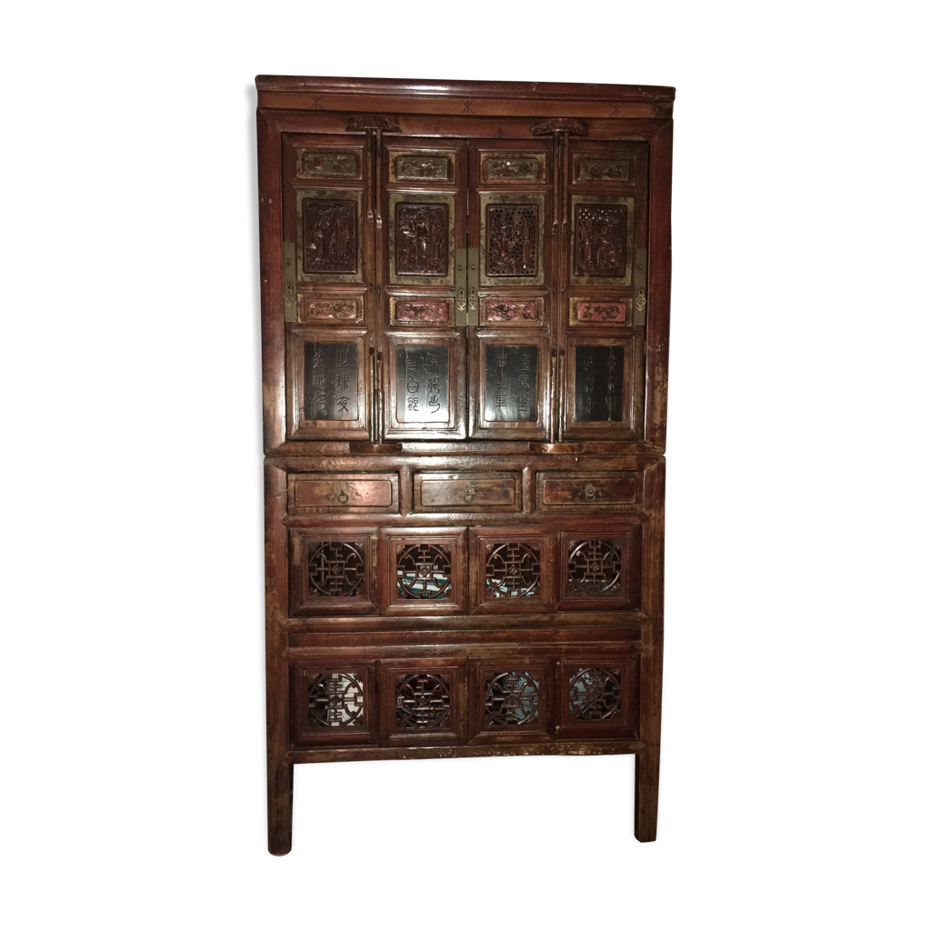 Meuble chinois ancien dit "garde manger" | Selency