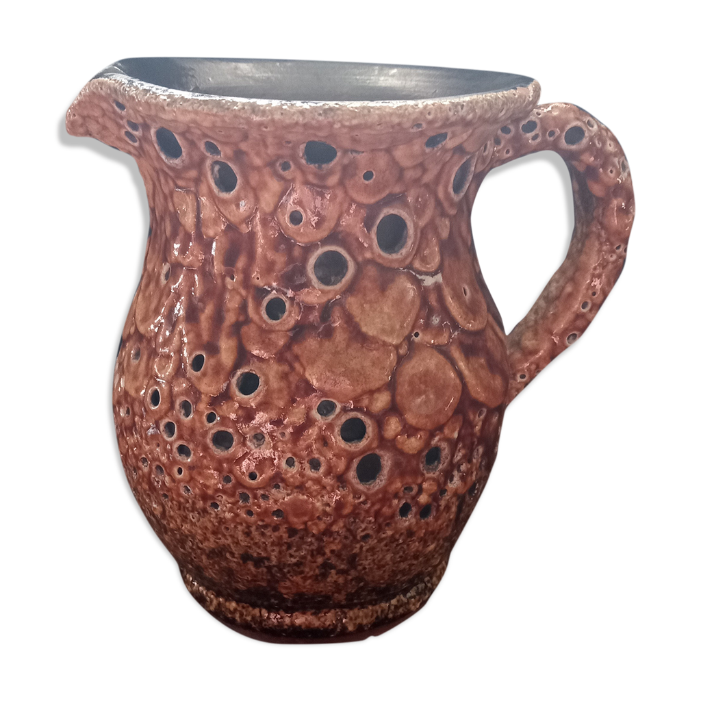 Pichet carafe emaux miel fait main | Selency