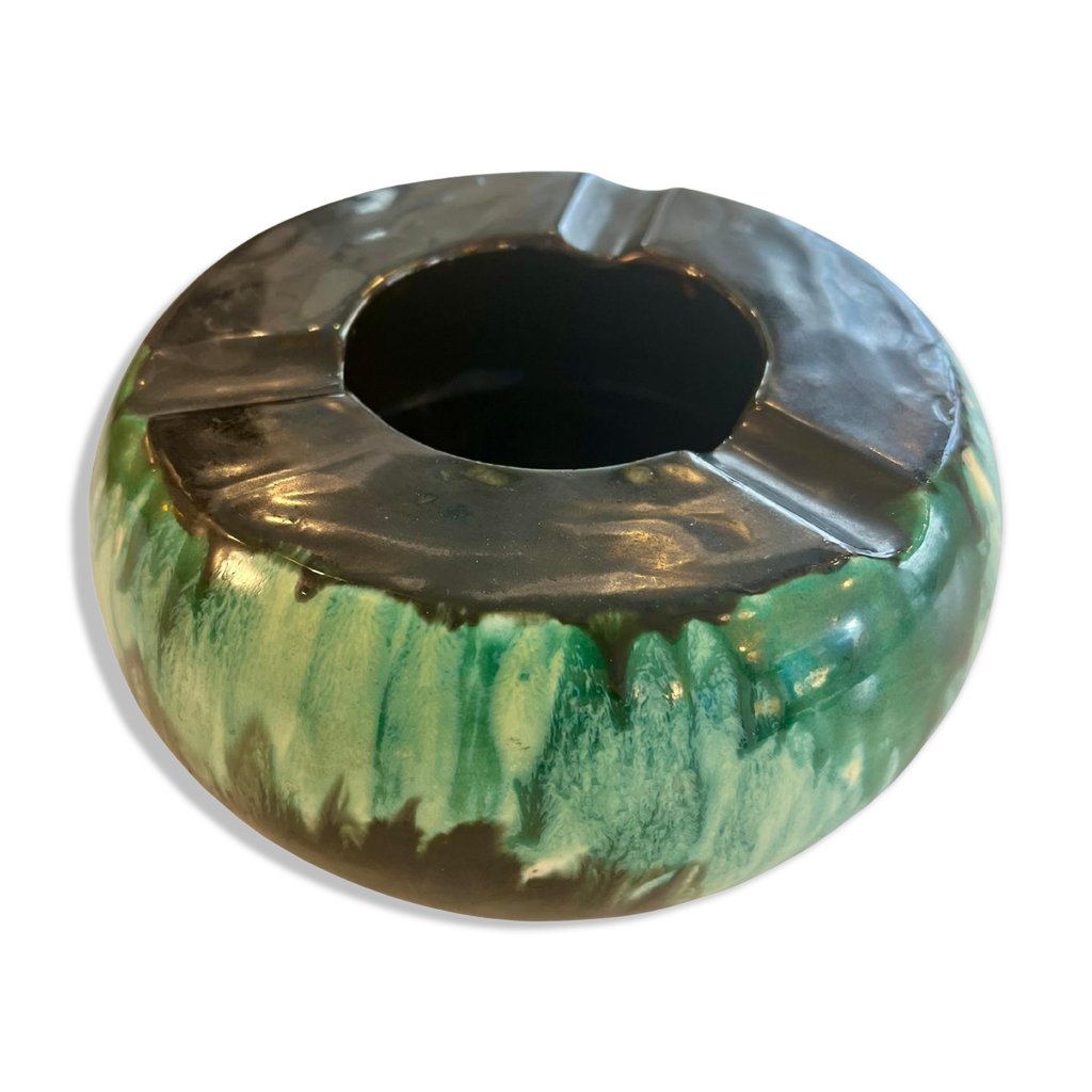 Cendrier en céramique Ricard, signé F.Gal, France circa 1970 | Selency