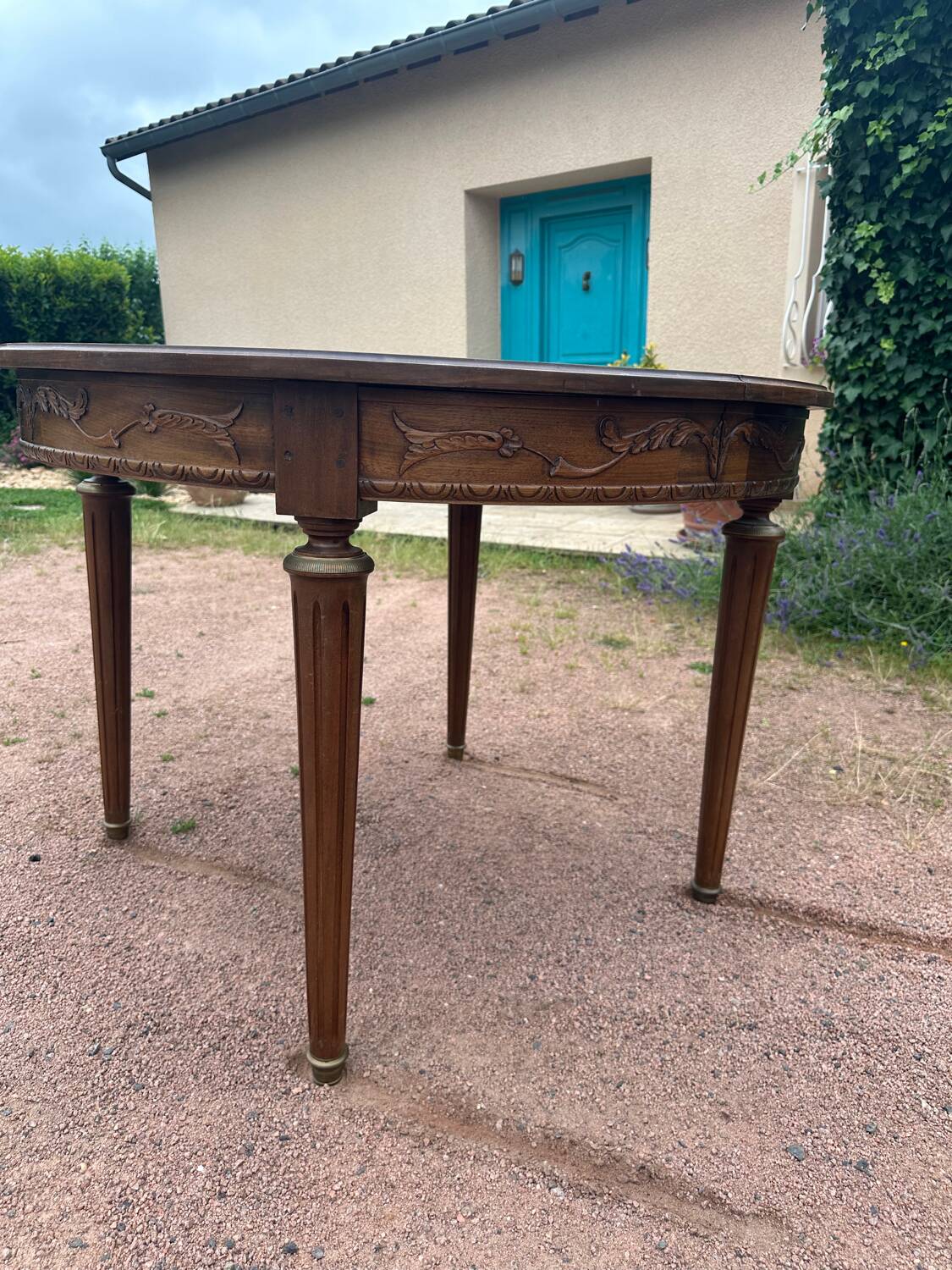 Table ronde extensible vintage | Selency