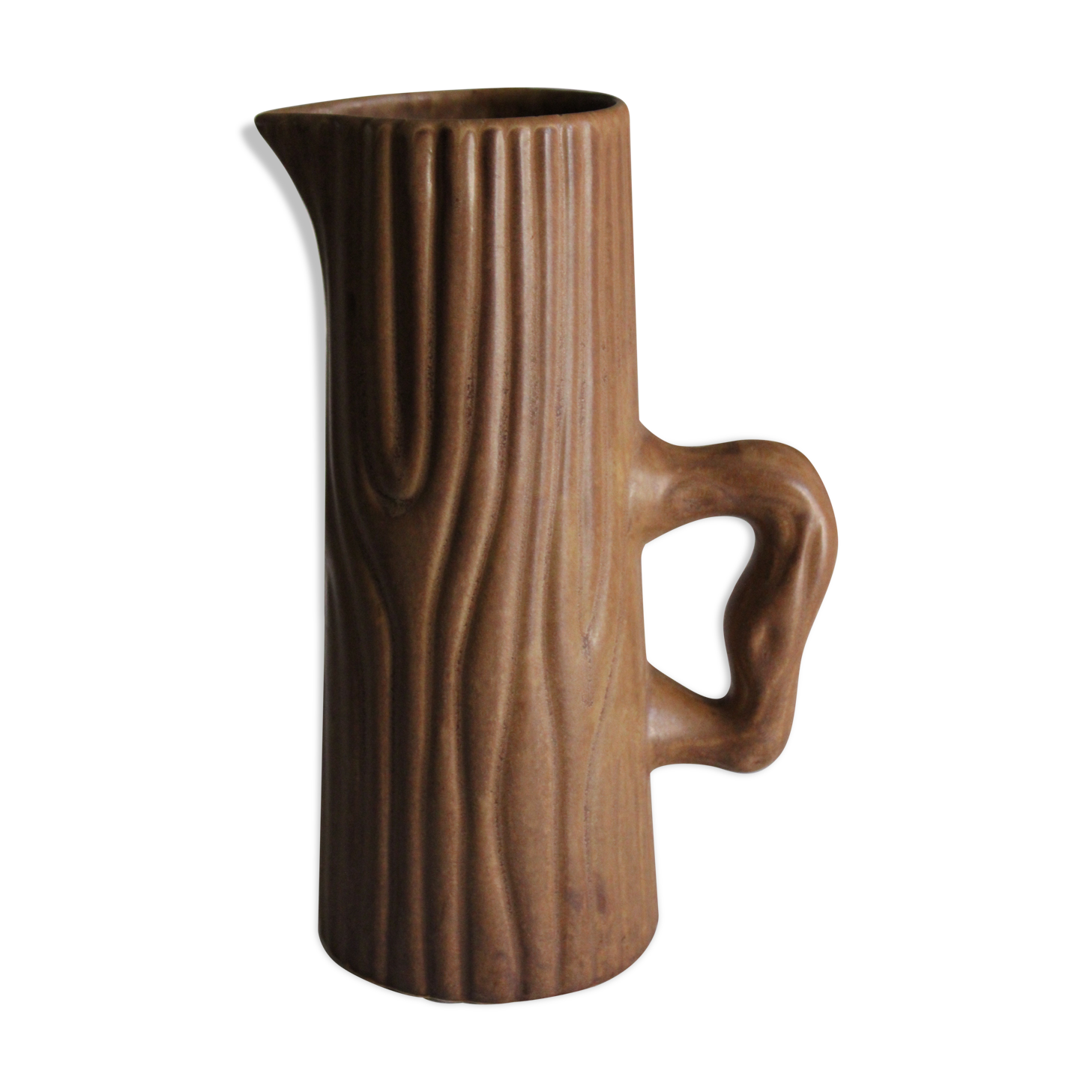 Pichet Pol Chambost non signé modèle faux bois | Selency