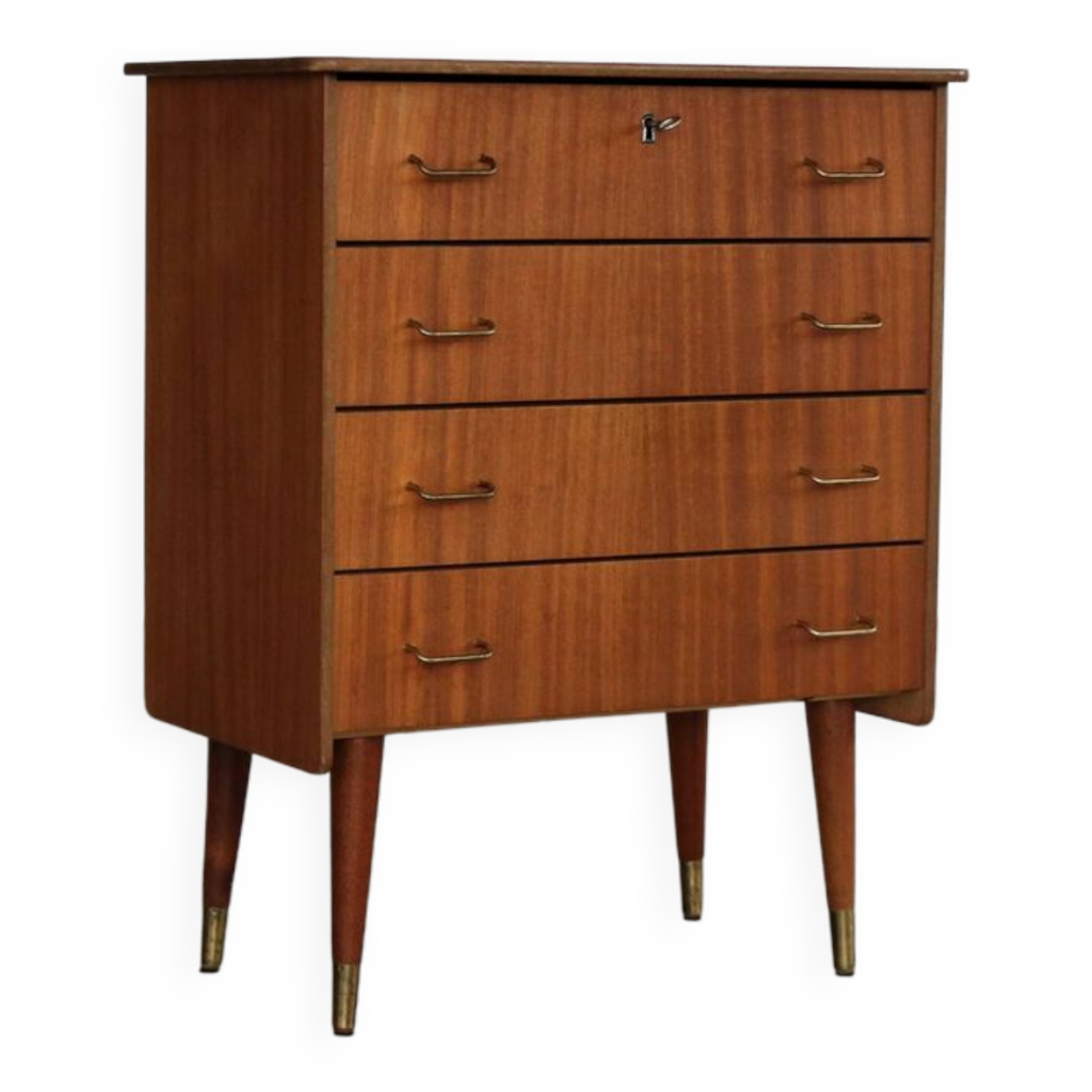 Commode vintage | placard | teck | années 60 | Selency