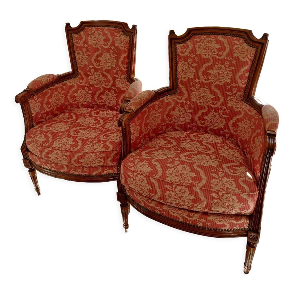 2 fauteuils bergères | Selency