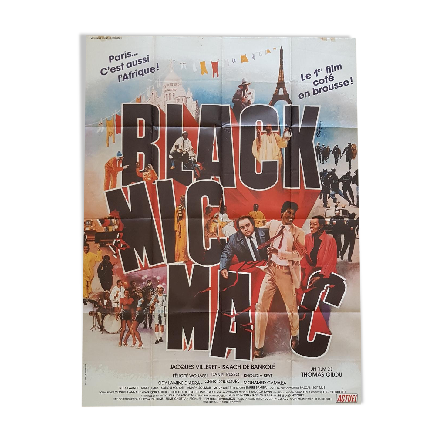 Affiche "Black mic mac " | Selency