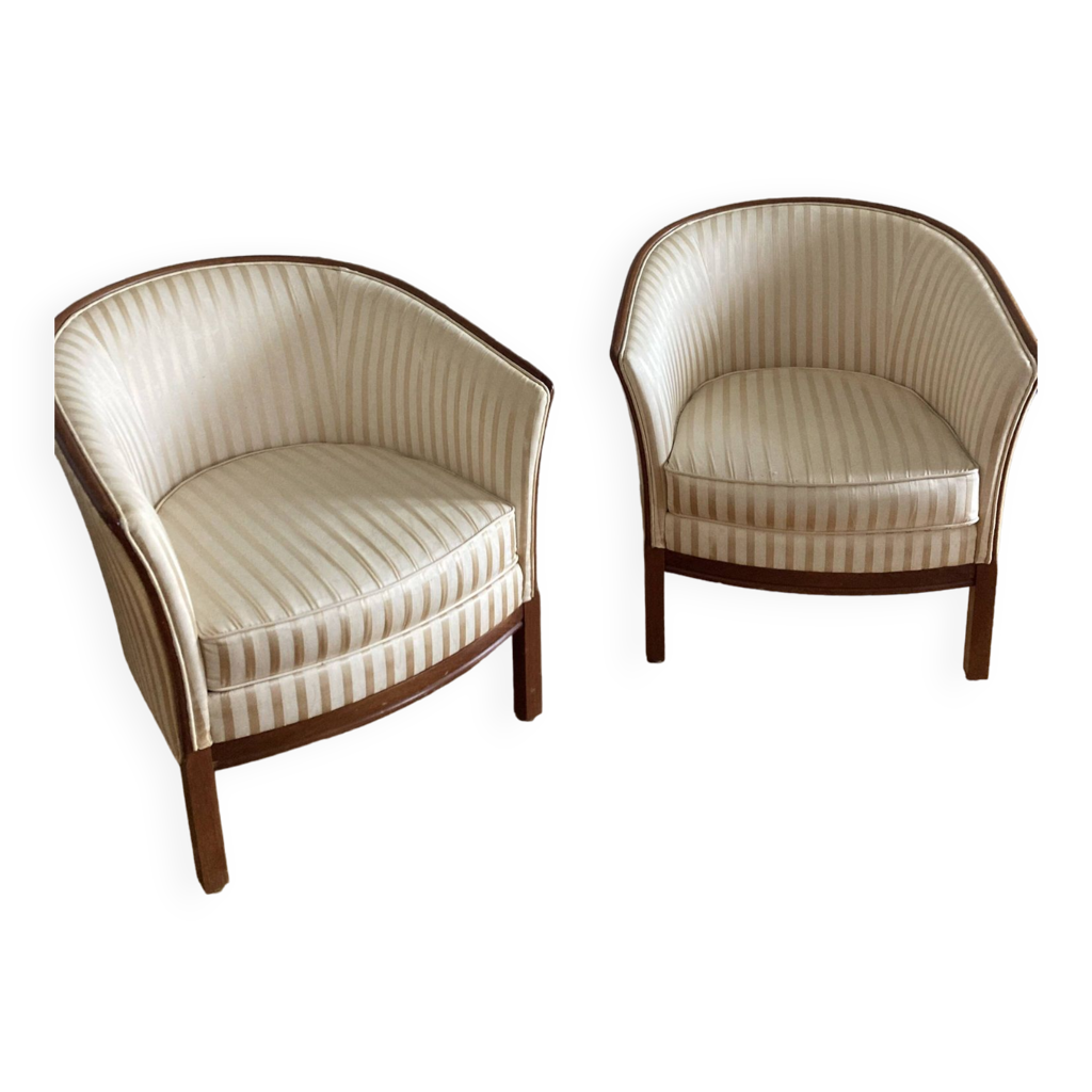 Paire de fauteuils Rosello vintage | Selency
