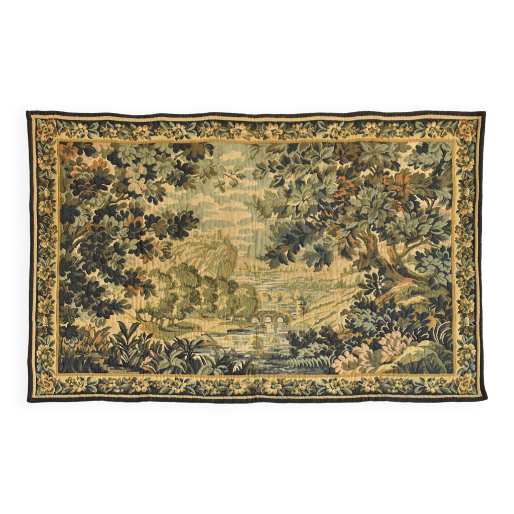 Tapisserie Jules Pansu Paris Panneaux Gobelins représentant paysage en ...
