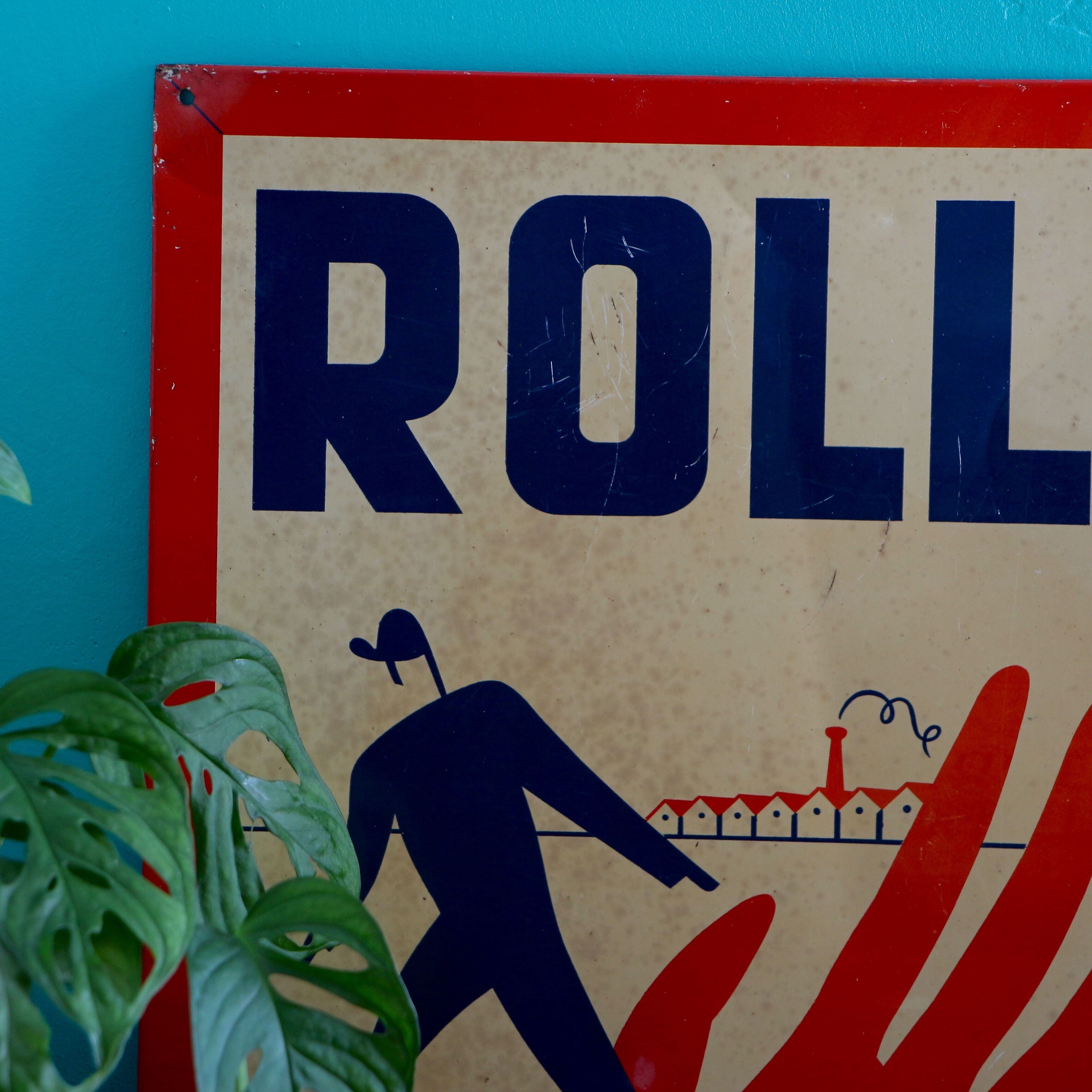 Ancienne plaque publicitaire | Selency