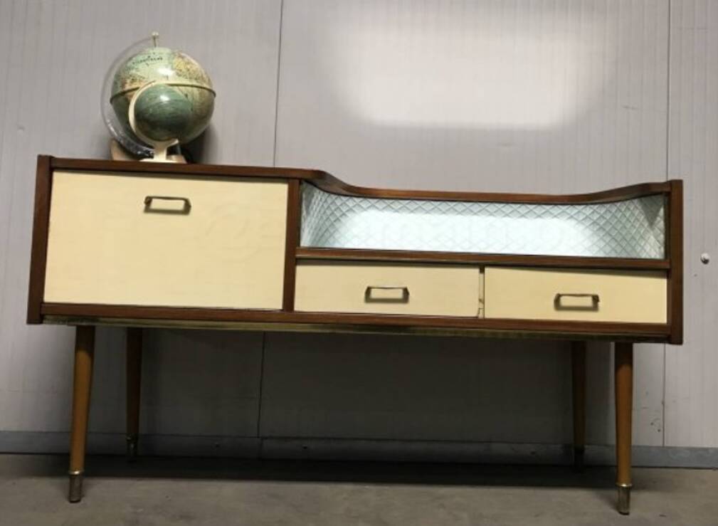 Console, coiffeuse années 50-60 | Selency
