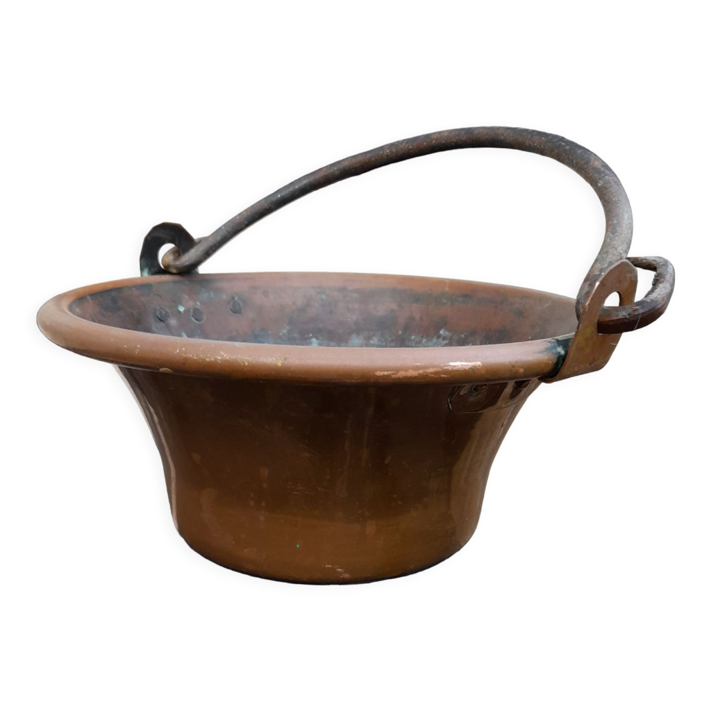 Chaudron en cuivre, vers 1900 | Selency