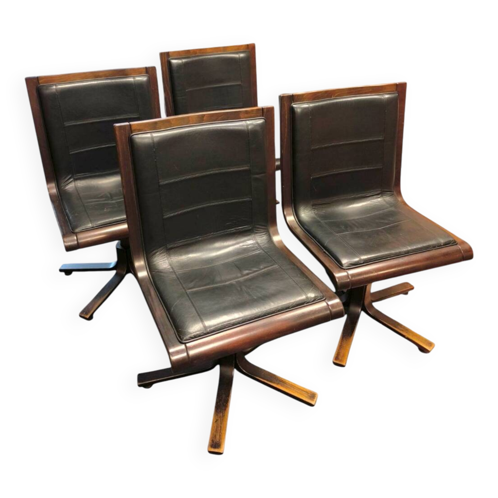 4 chaises cofemo, Italie, circa 1990 | Selency