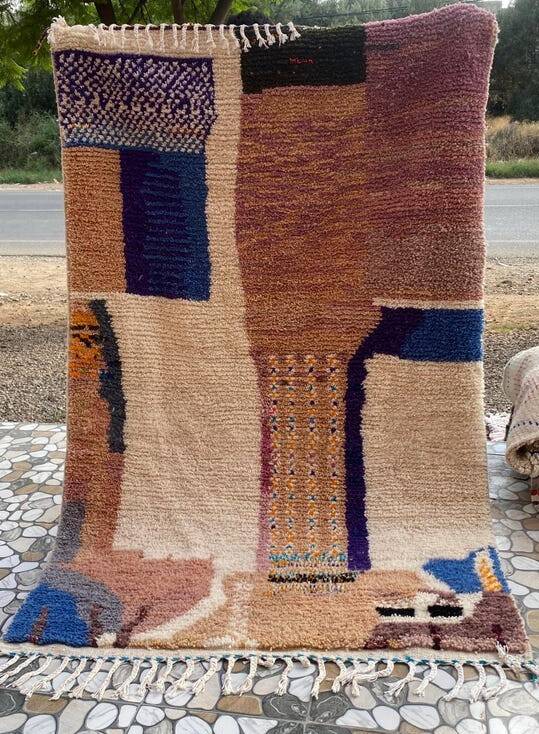 Authentic Moroccan Berber Rug 150/250cm | Selency