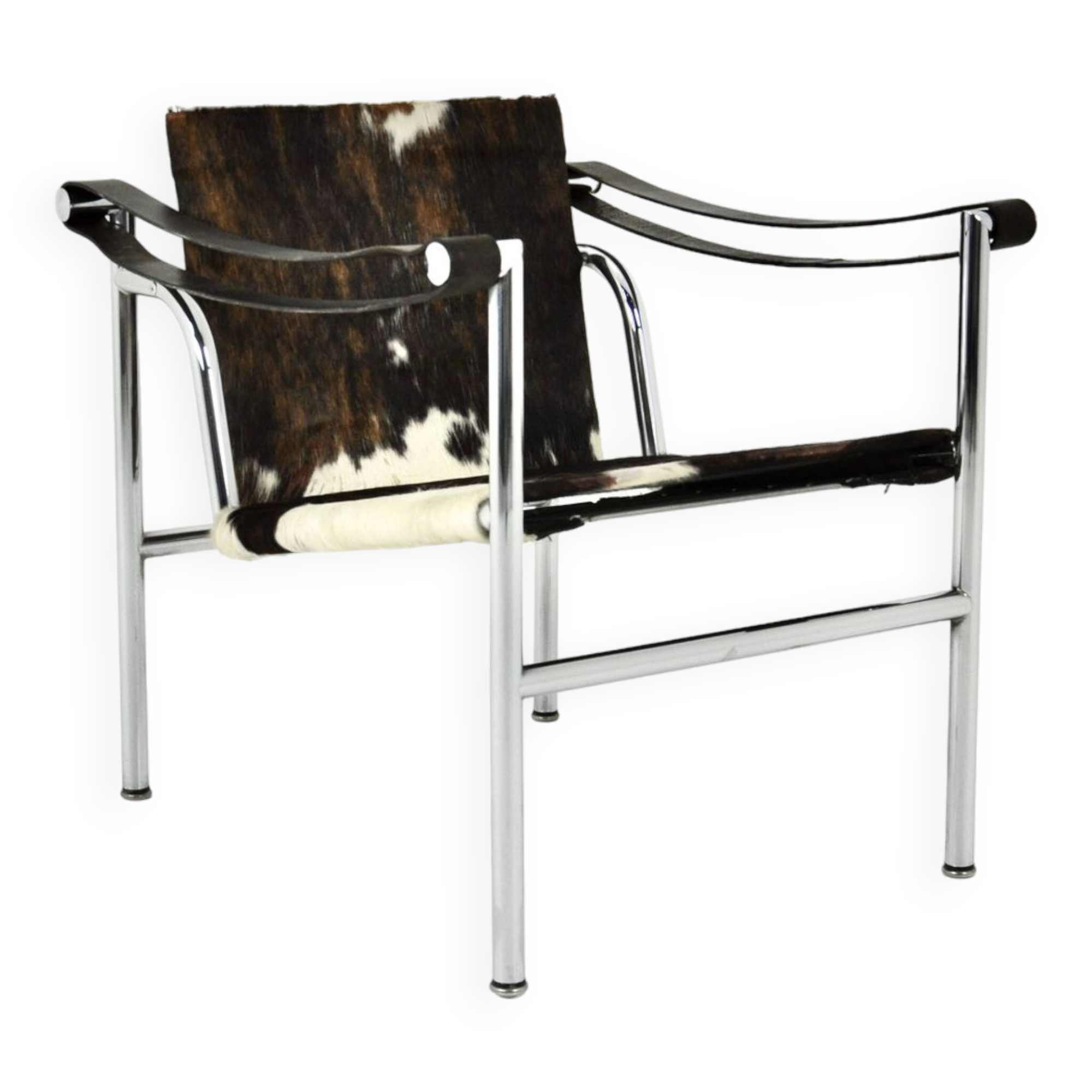 Fauteuils LC1 en peau de vache par Le Corbusier pour Cassina, 1970s ...