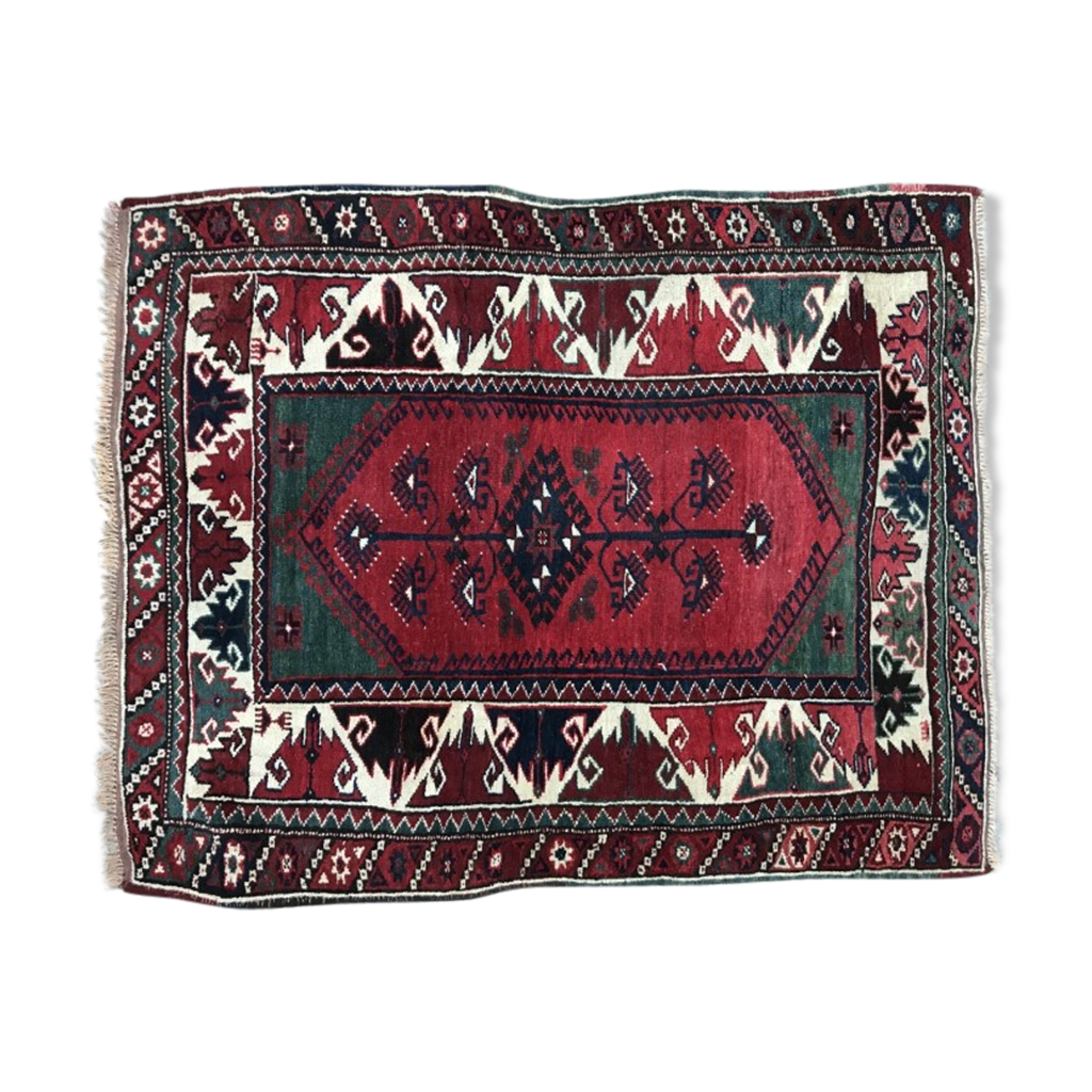 Tapis vintage turc anatolie konya 120x145 cm | Selency