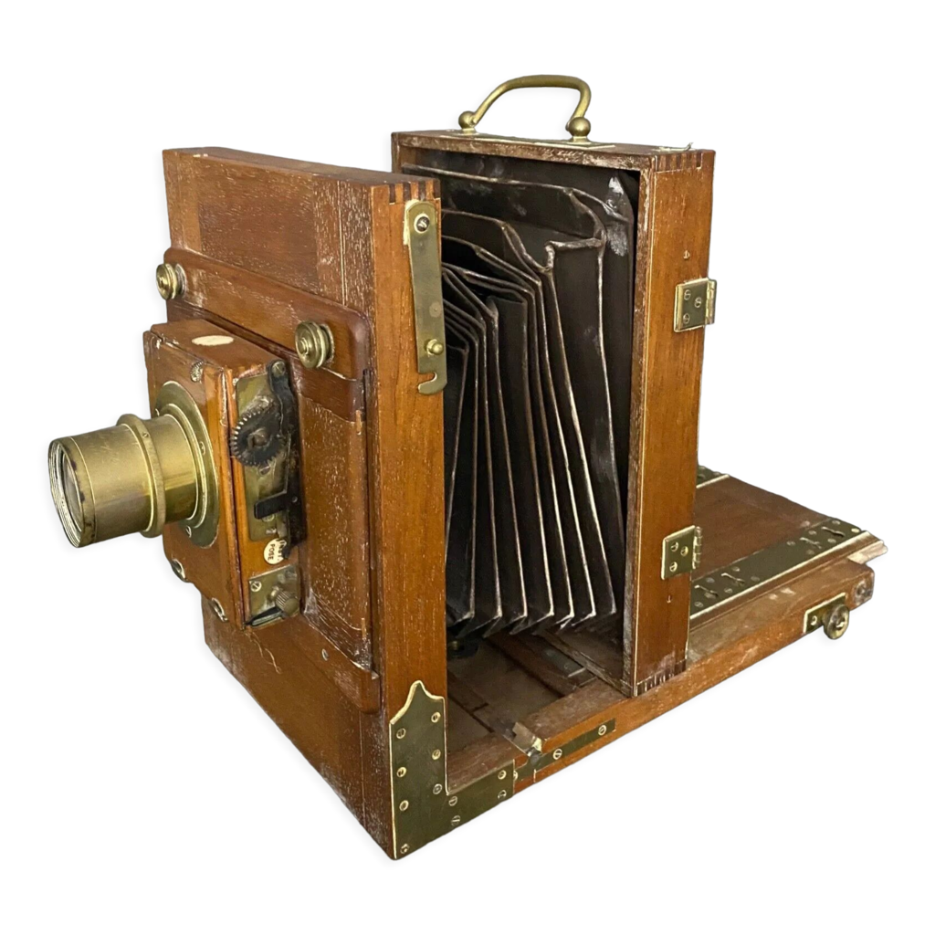 Chambre photographique rectiligne extra-rapide h. roussel paris xxe ...