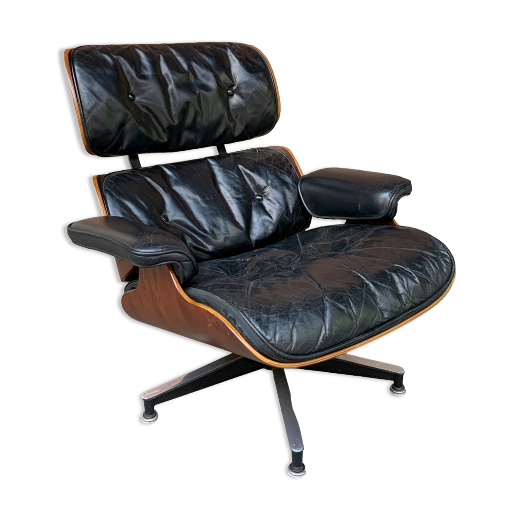 Fauteuil Lounge Chair Herman Miller vintage palissandre, Charles & Ray ...