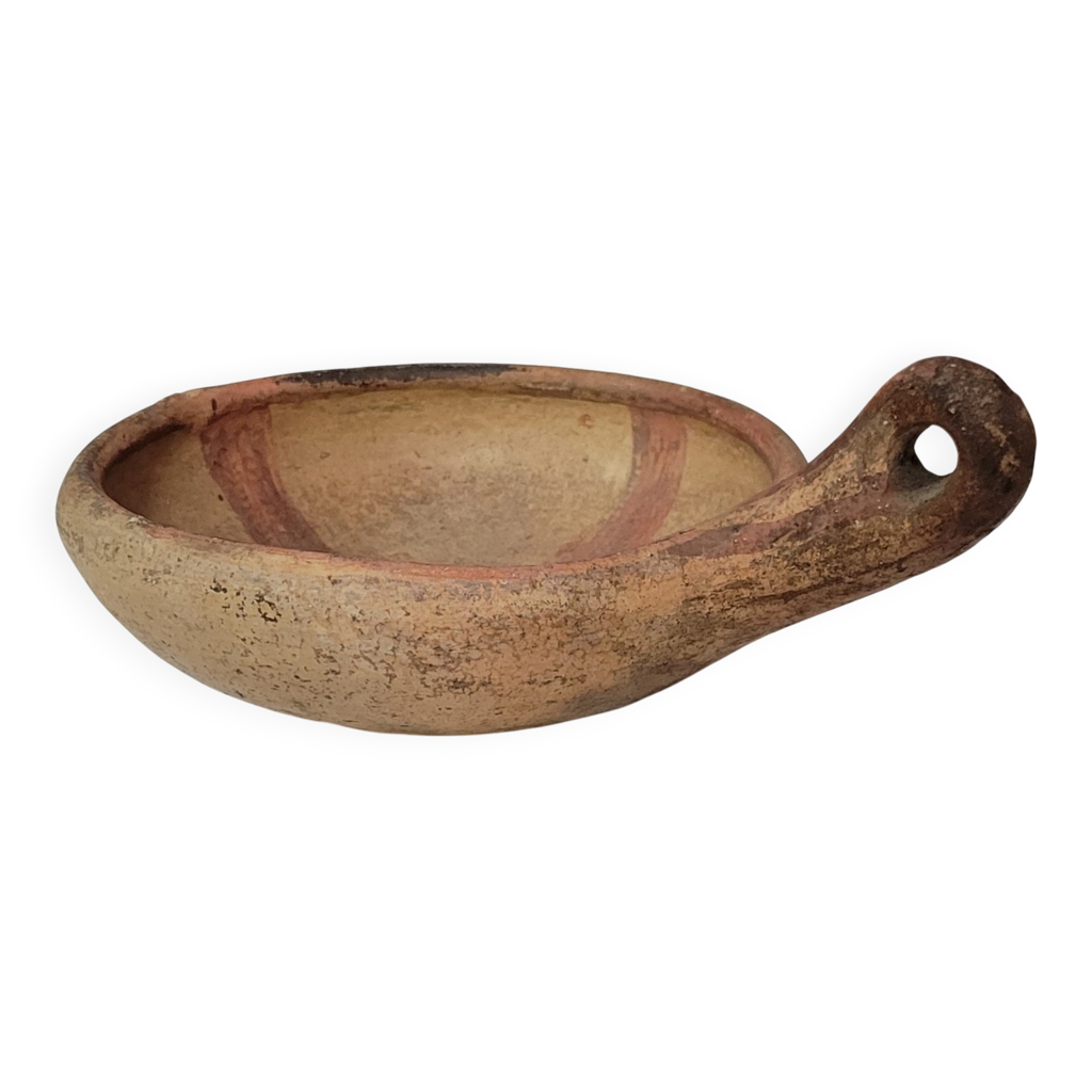 Traditional Kabyle/Berber terracotta pottery decorated with patterns (3 ...