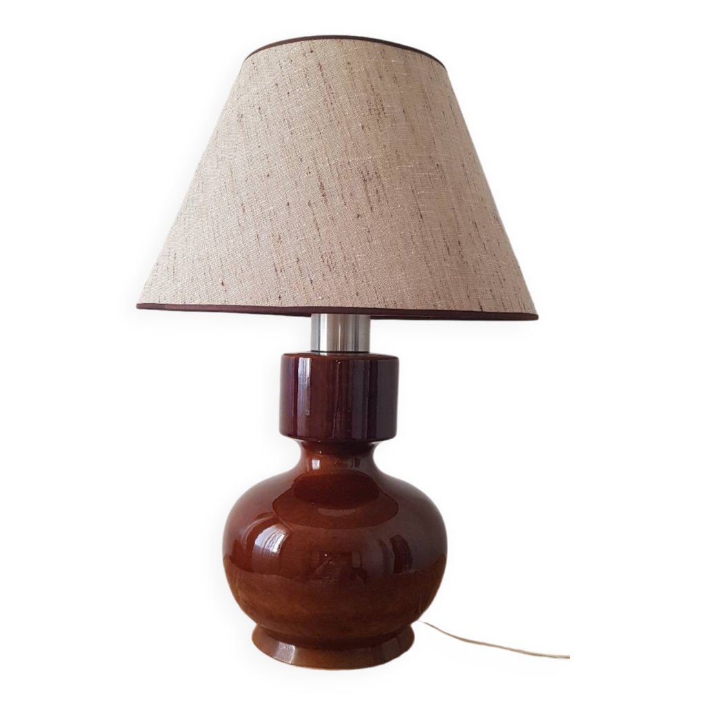 Grande lampe a poser annees 70 | Selency
