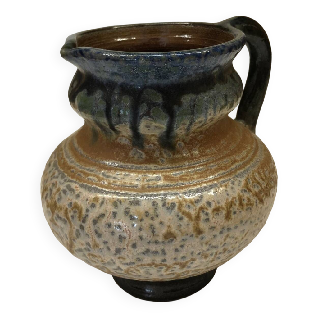 Pichet vase par Pitot en grès belge | Selency