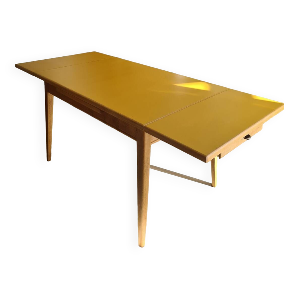 Table à manger mado extensible pieds compas | Selency