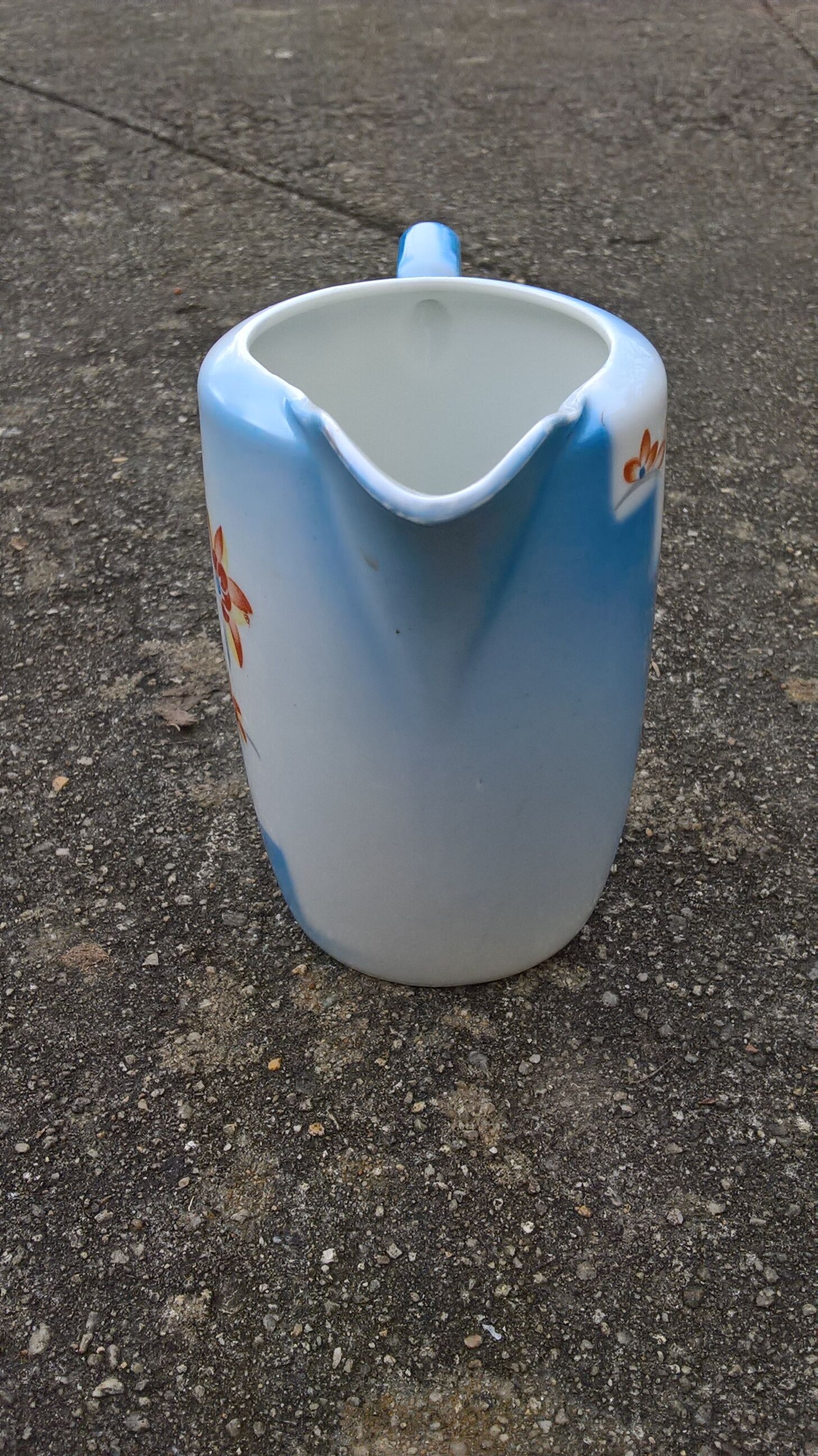 Pot à lait crémier en porcelaine MZ Altrohlau | Selency