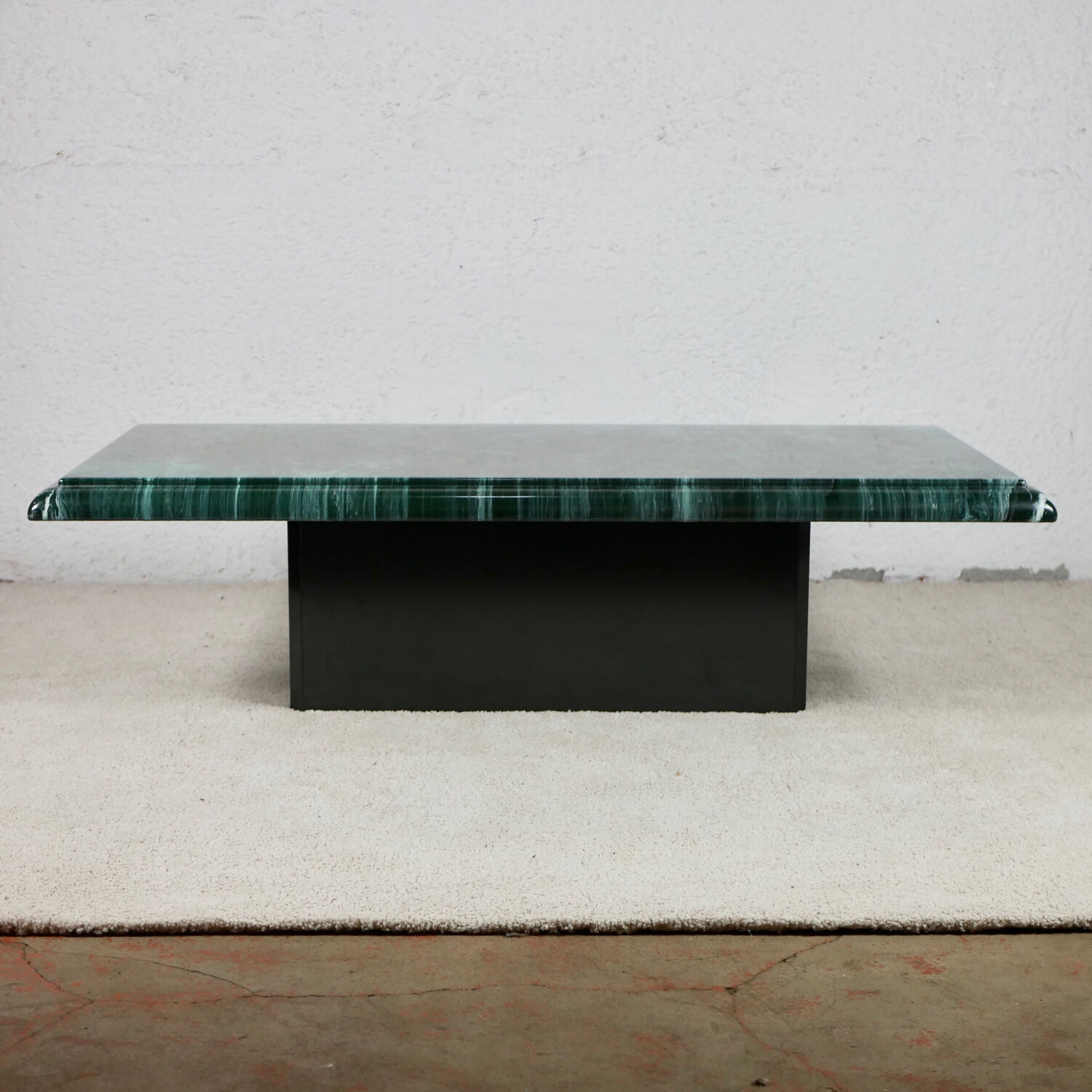 Table basse en résine marbrée océan | Selency