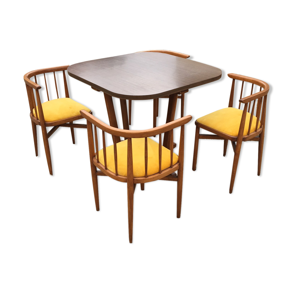Ensemble table et chaises Thonet | Selency