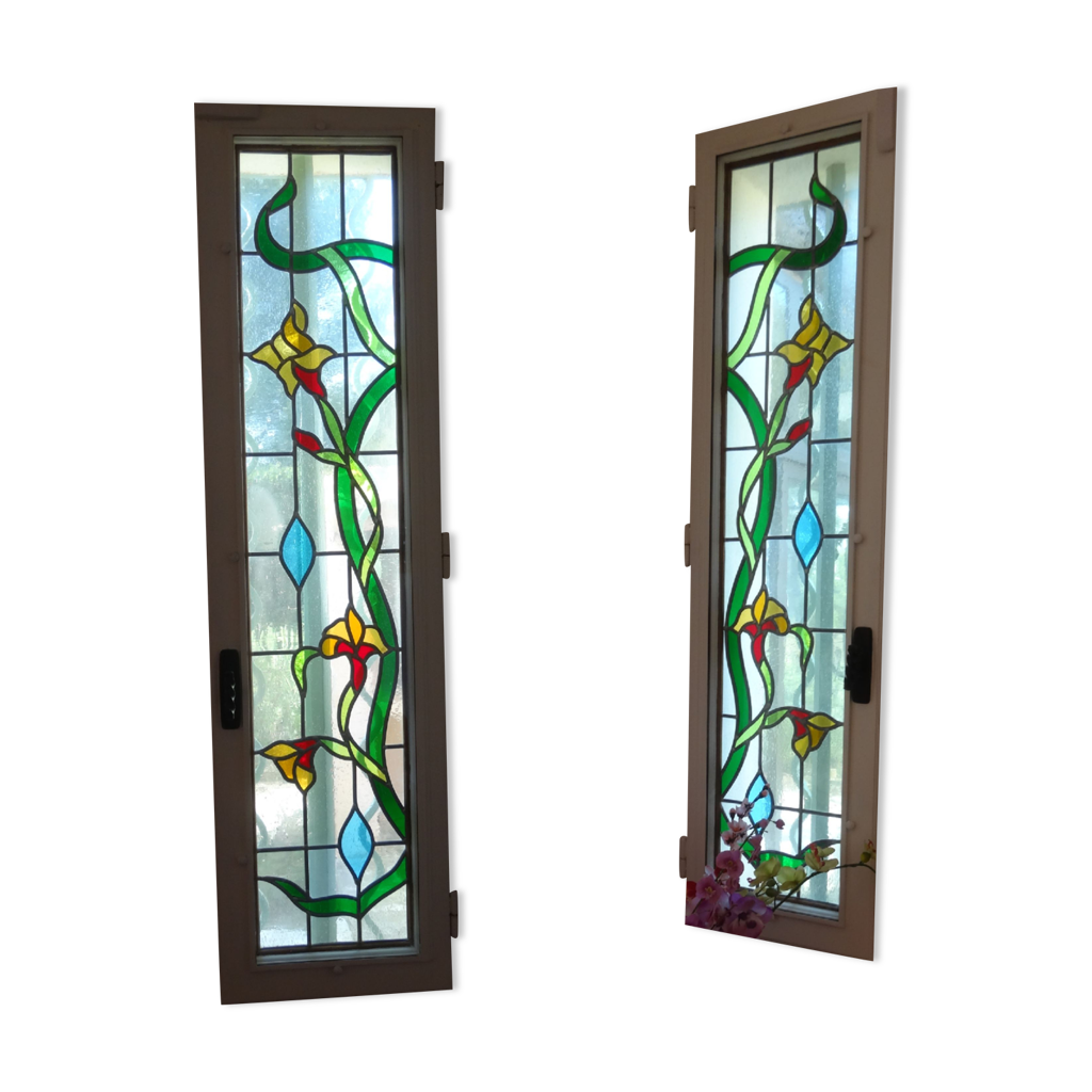 Stained Glass Window Art Nouveau Selency
