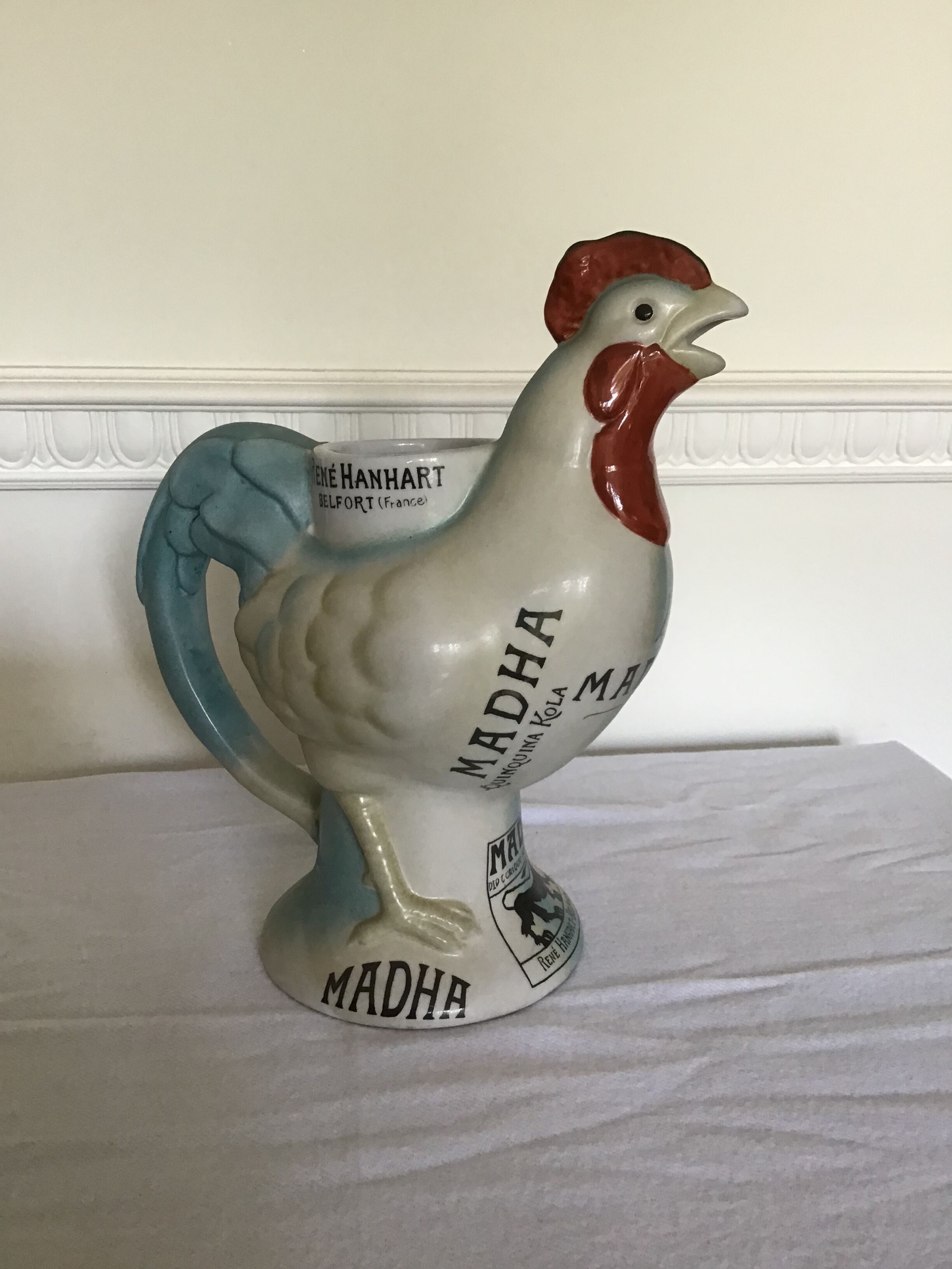 Pichet barbotine coq | Selency