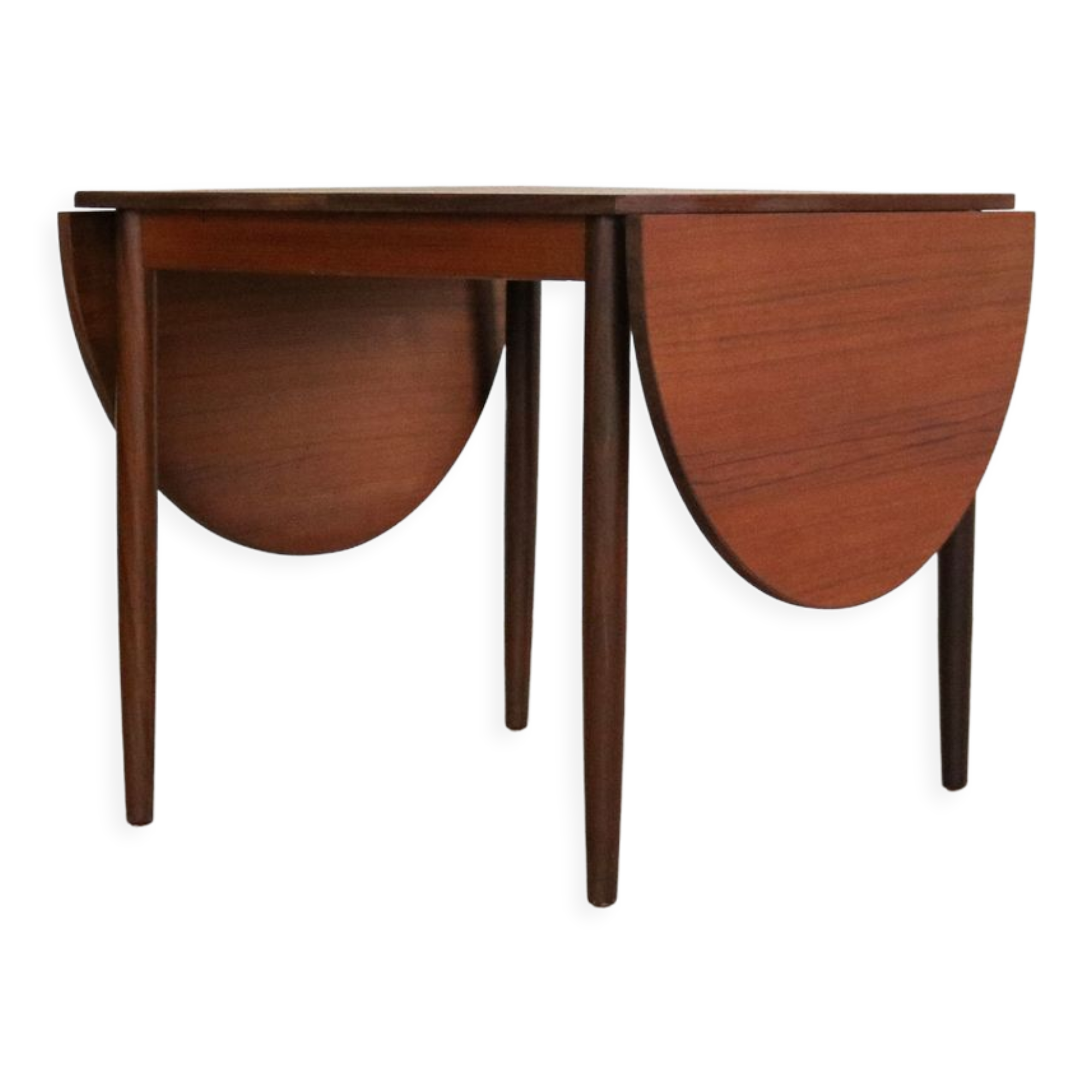 Table à manger vintage extensible années 60 danoise | Selency